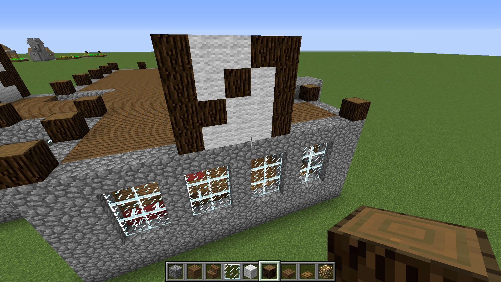 Half-Timbered Minecraft House : 5 Steps - Instructables