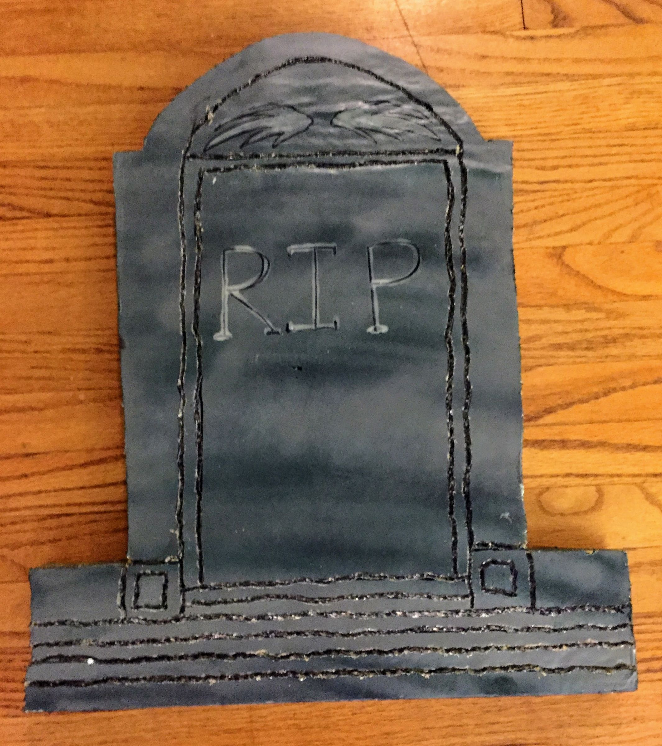 Glow in the Dark Tombstones : 3 Steps (with Pictures) - Instructables