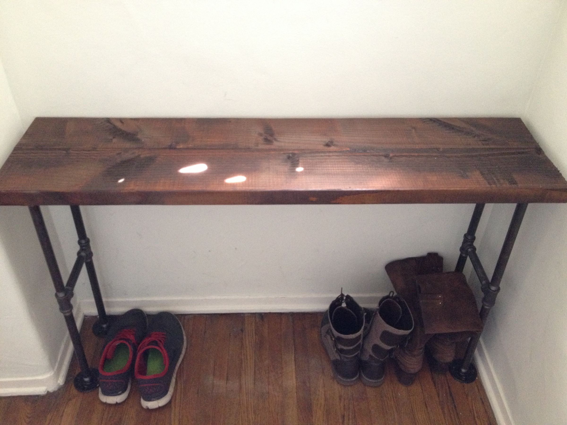 Black Pipe Wood Furniture