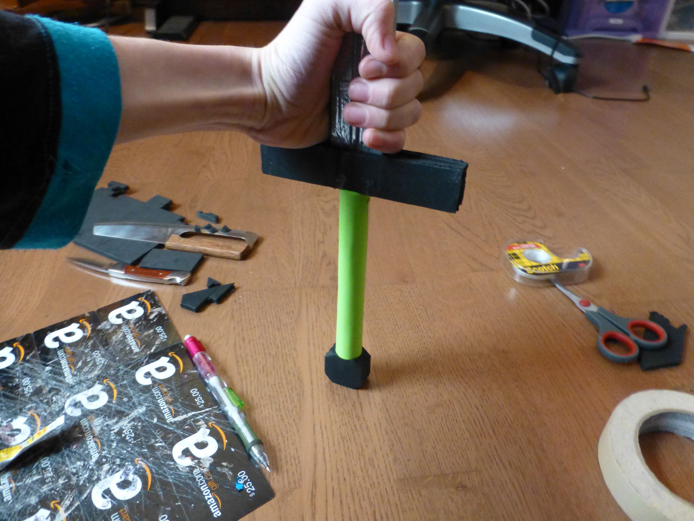 Carving a Pommel - DIY Foam Weaponry - Instructables