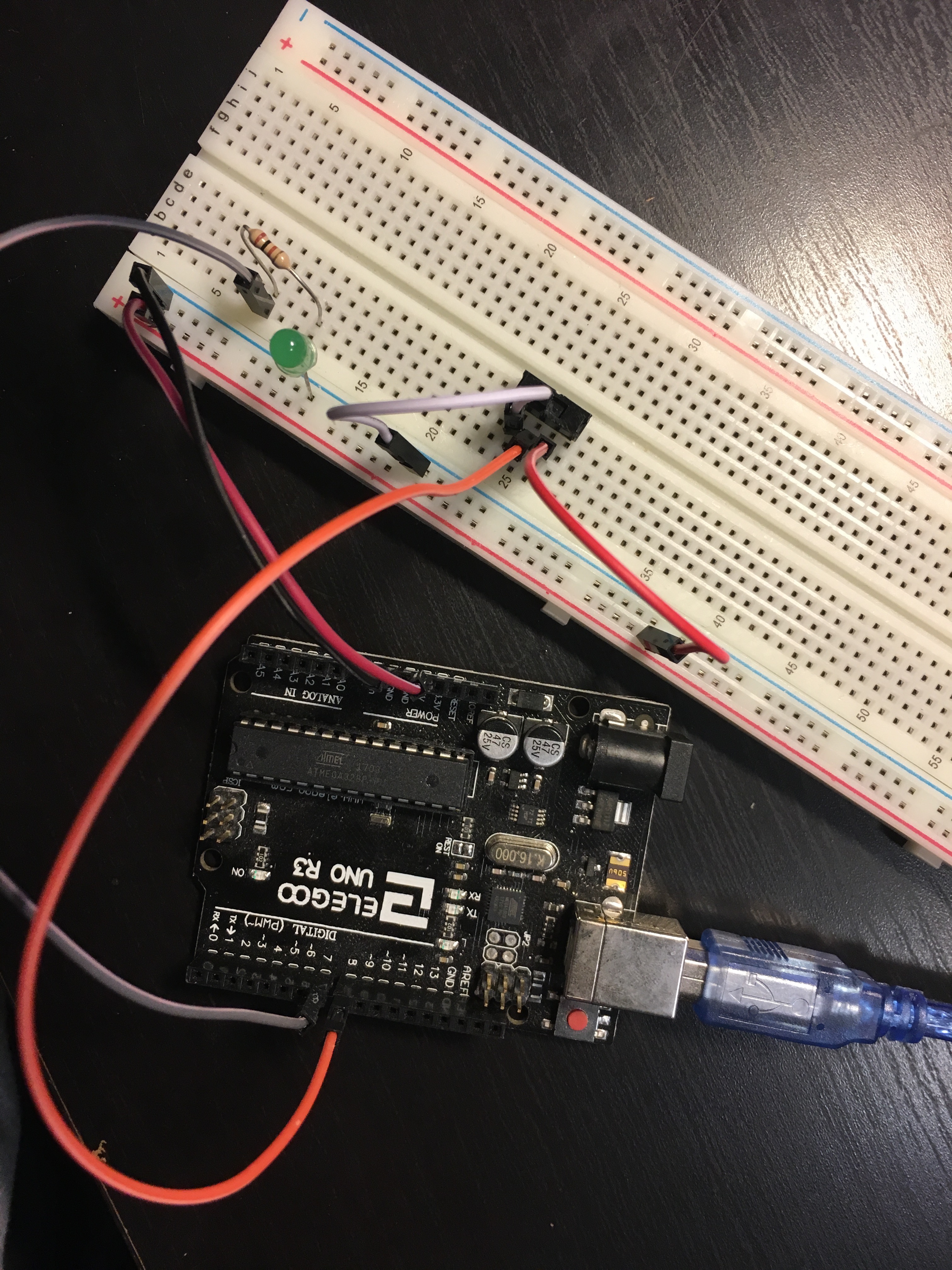 Lighting Up and LED With a Switch in Arduino : 5 Steps - Instructables