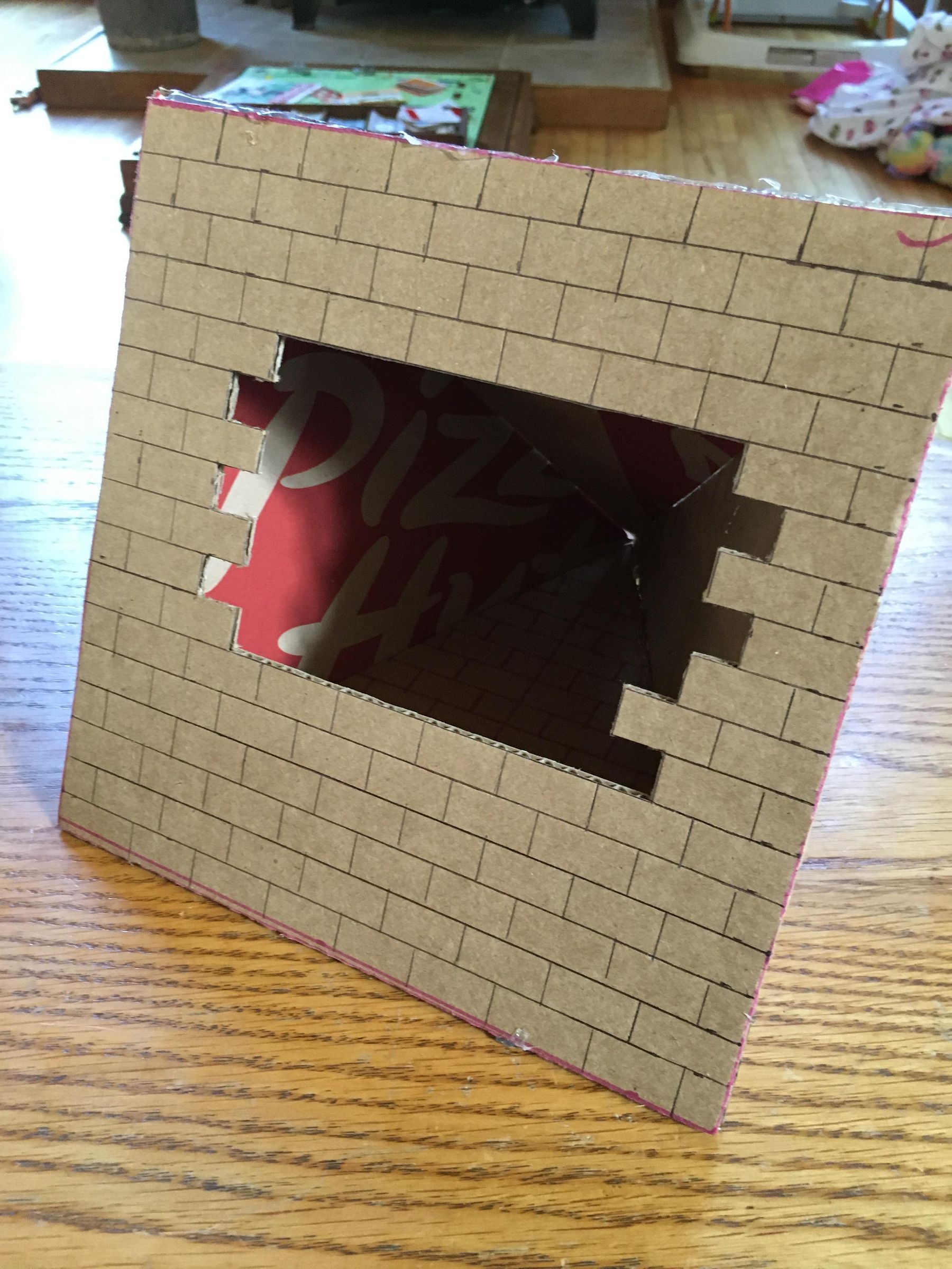 Cardboard Pyramid With Secret Compartment : 4 Steps - Instructables