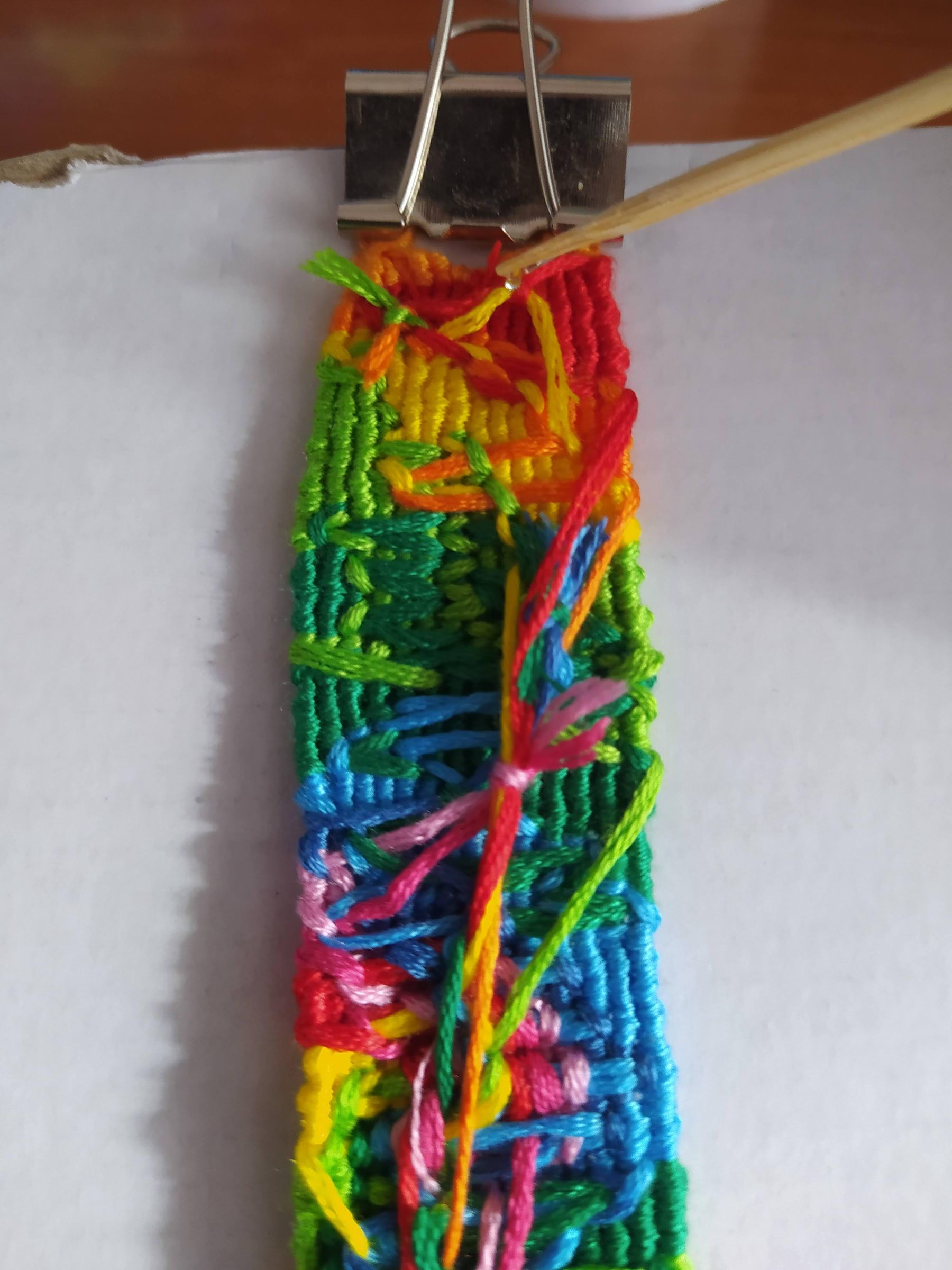 Alpha Pattern Macrame Bracelet: Spiral Tie Dye : 18 Steps (with ...