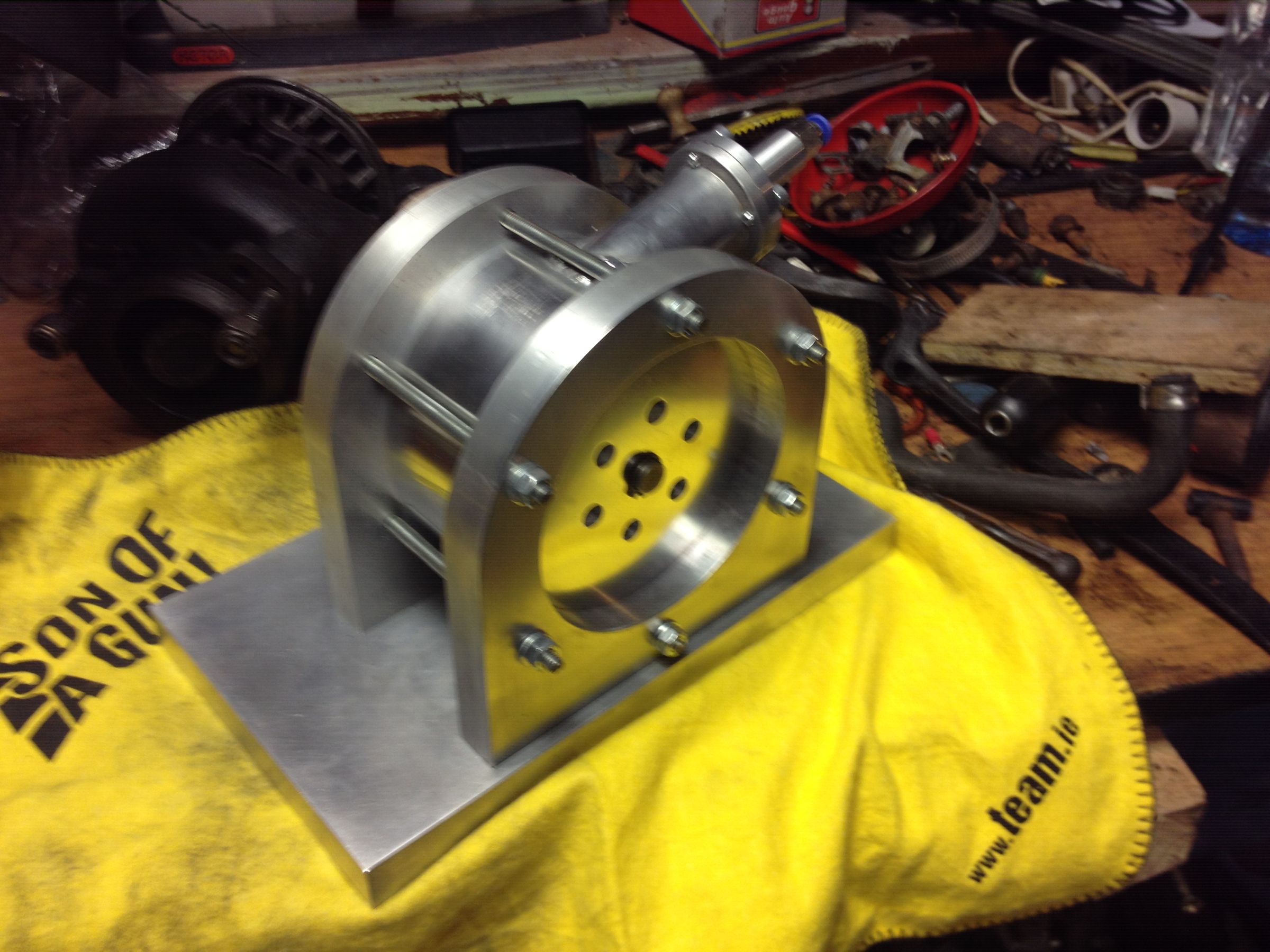 How to Build a Tesla Turbine - 3 Steps : 3 Steps (with Pictures ...