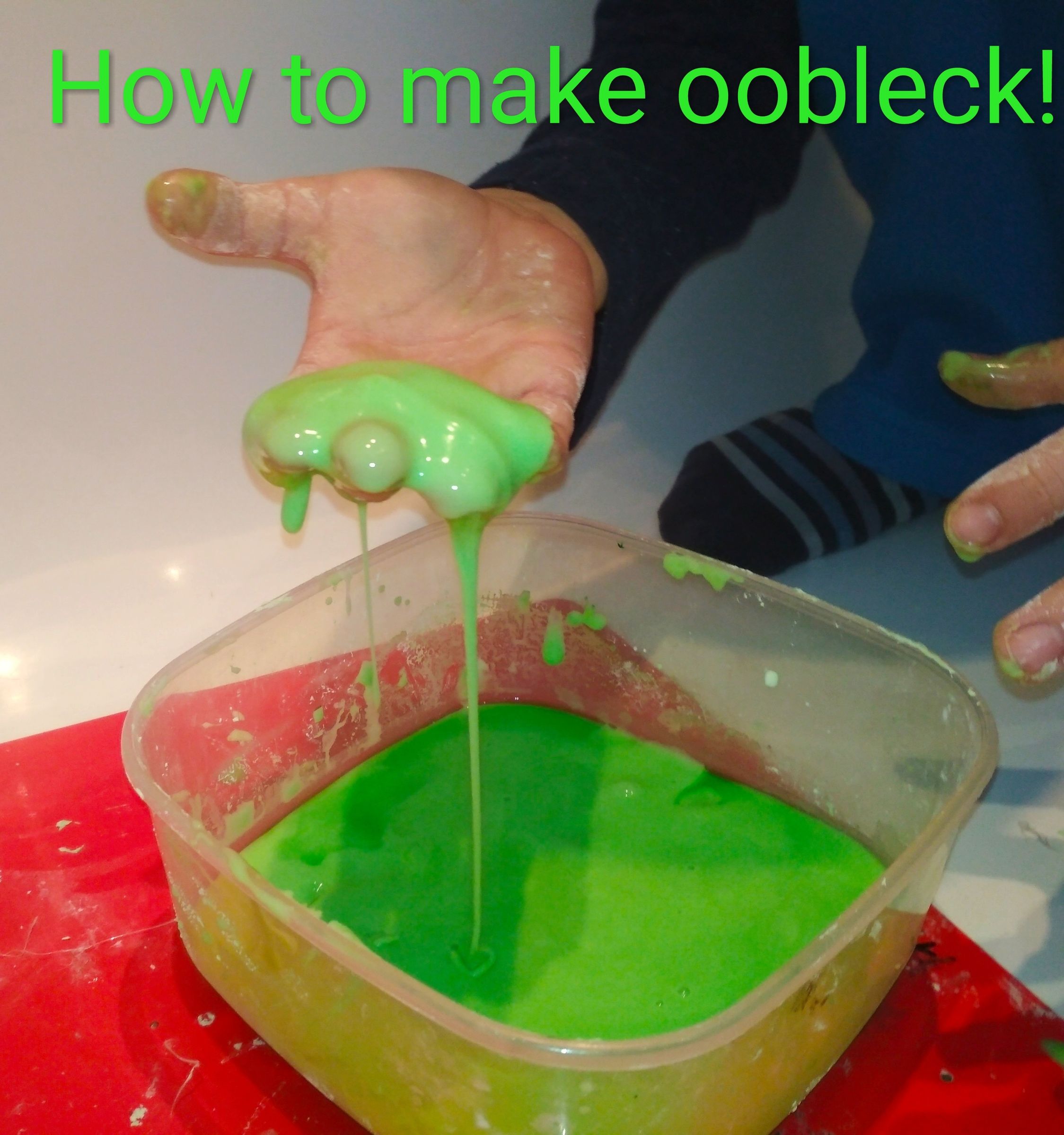 How to Make Oobleck : 5 Steps - Instructables