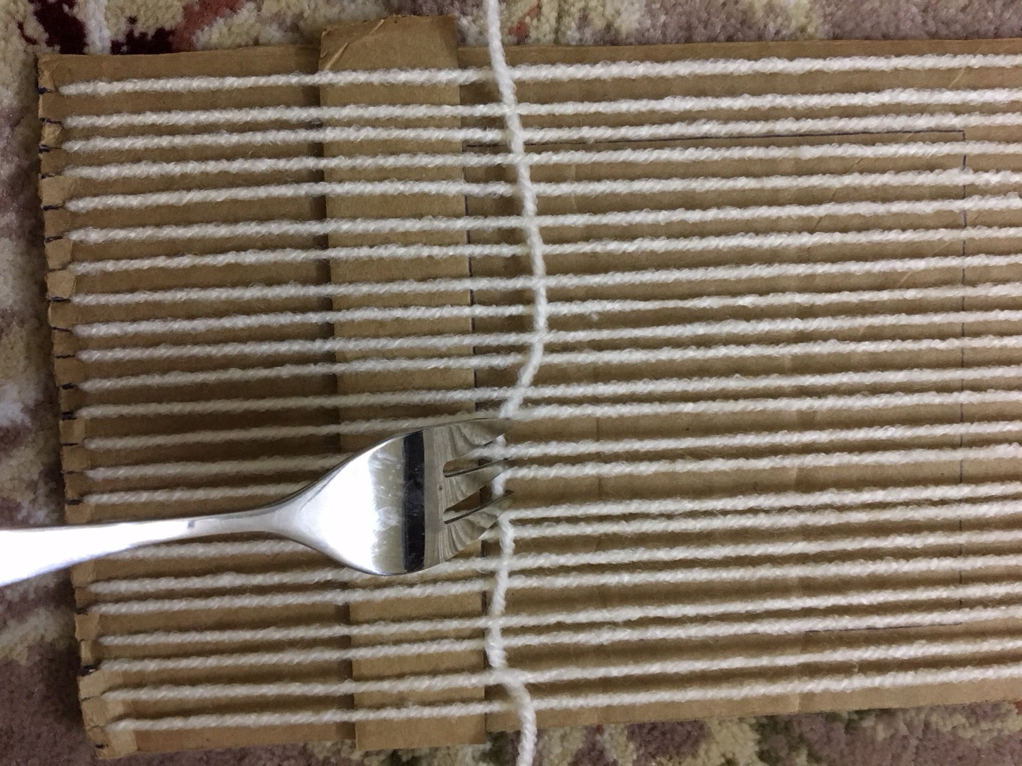 Woven Coasters Using Cardboard As a Loom : 8 Steps (with Pictures ...