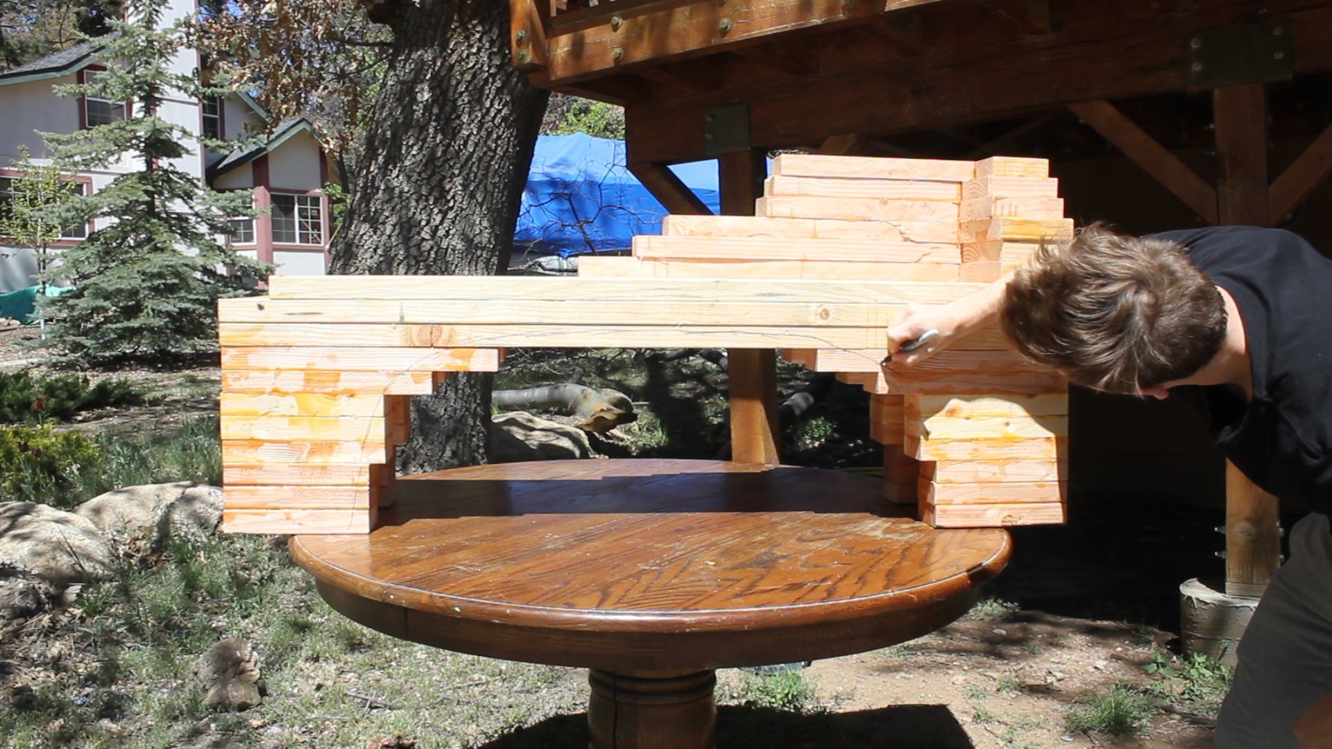 Power-Carved Lounge Bench : 14 Steps (with Pictures) - Instructables