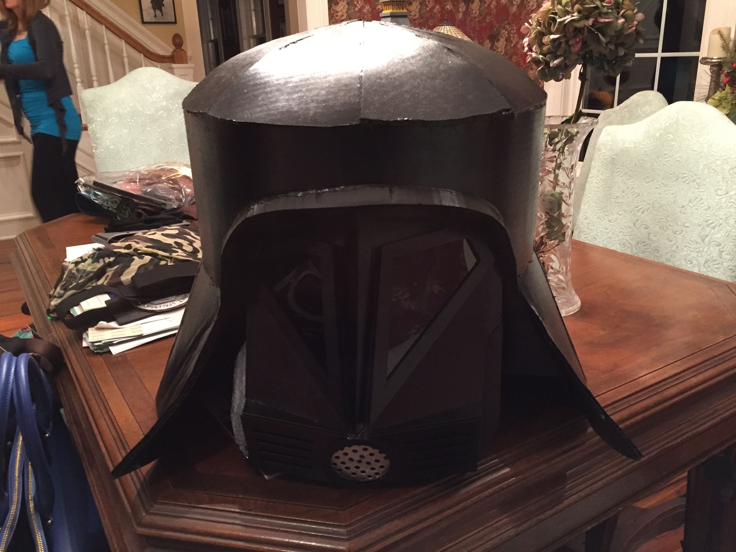 Space Balls Dark Helmet Costume : 7 Steps (with Pictures) - Instructables