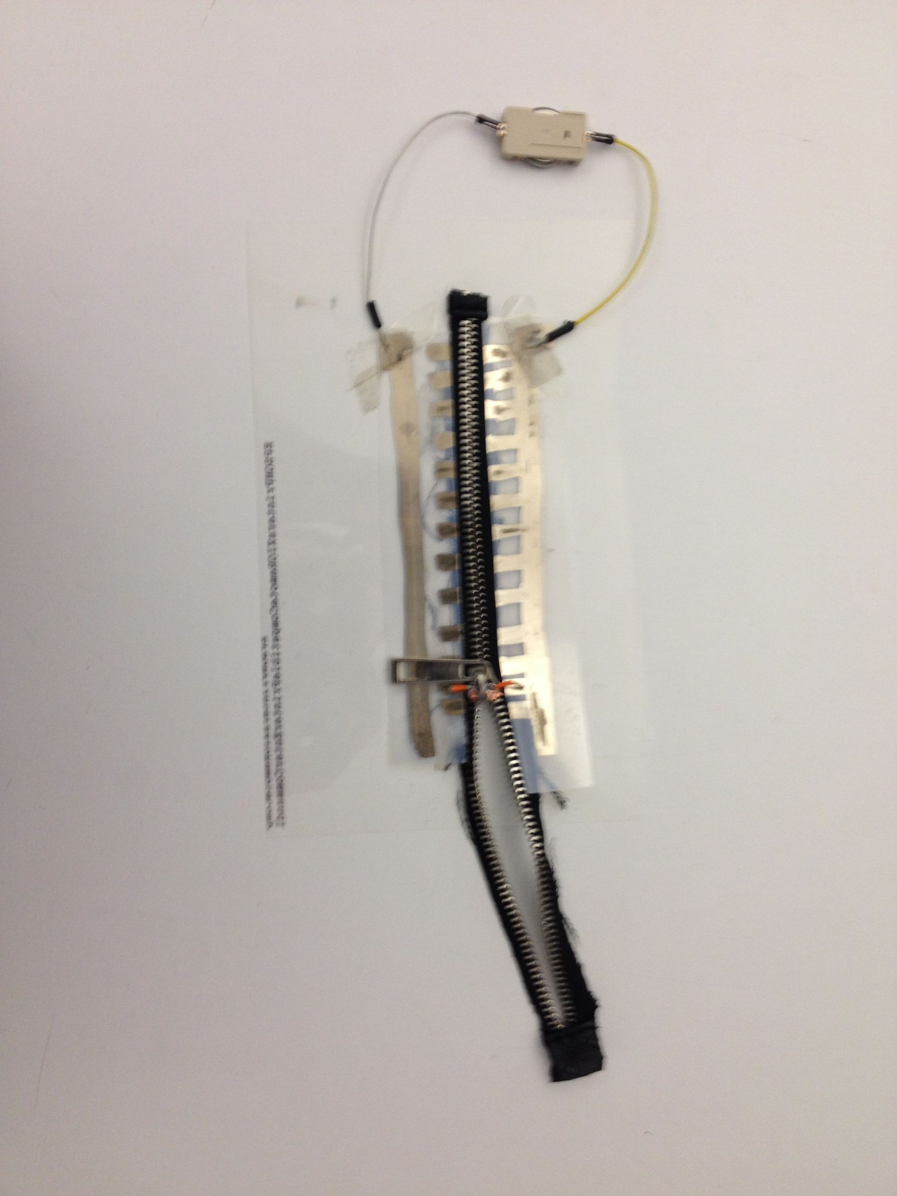 Interactive Zipper With LEDS : 4 Steps (with Pictures) - Instructables
