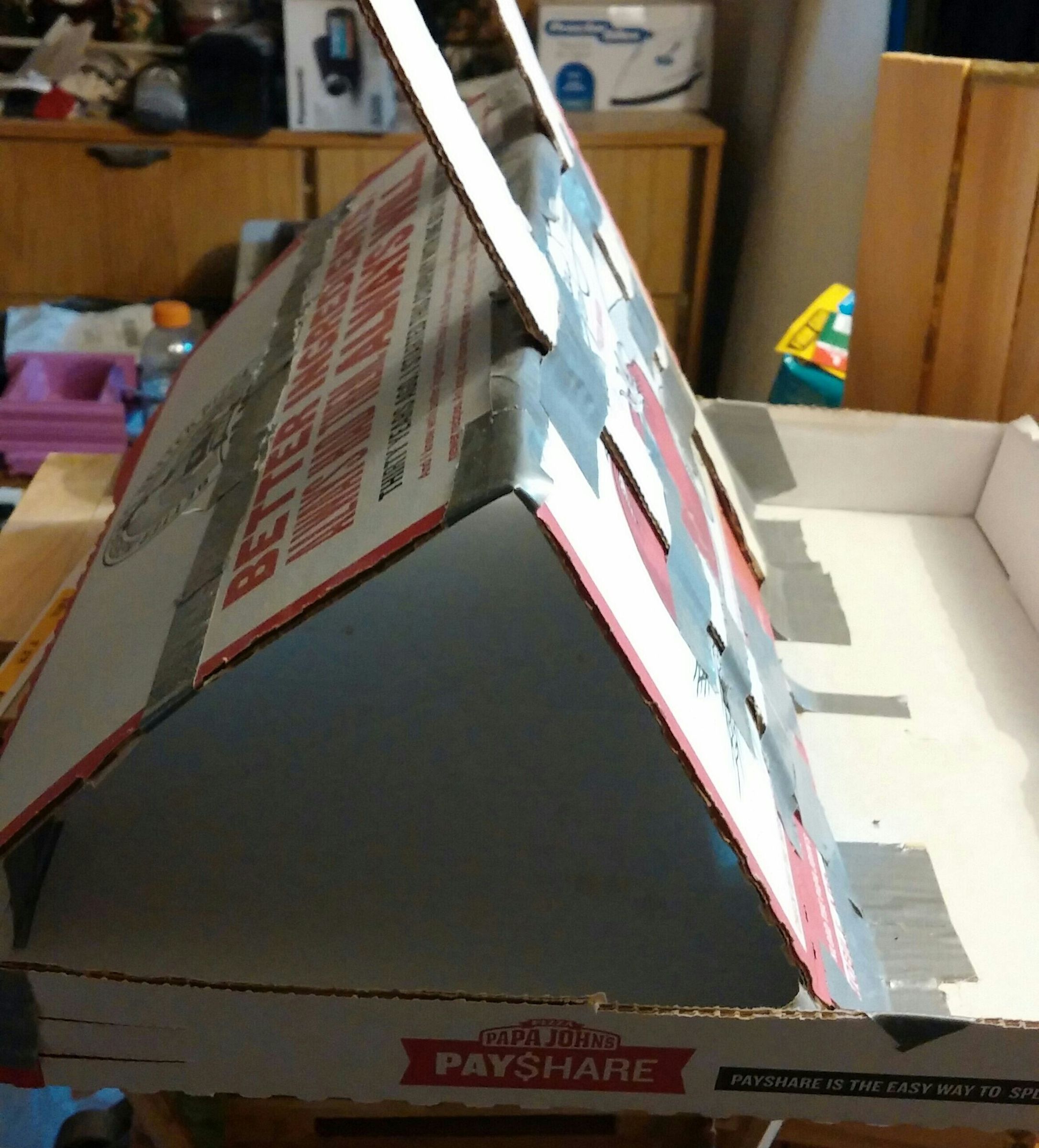 Pizza Box Document Holder : 3 Steps (with Pictures) - Instructables