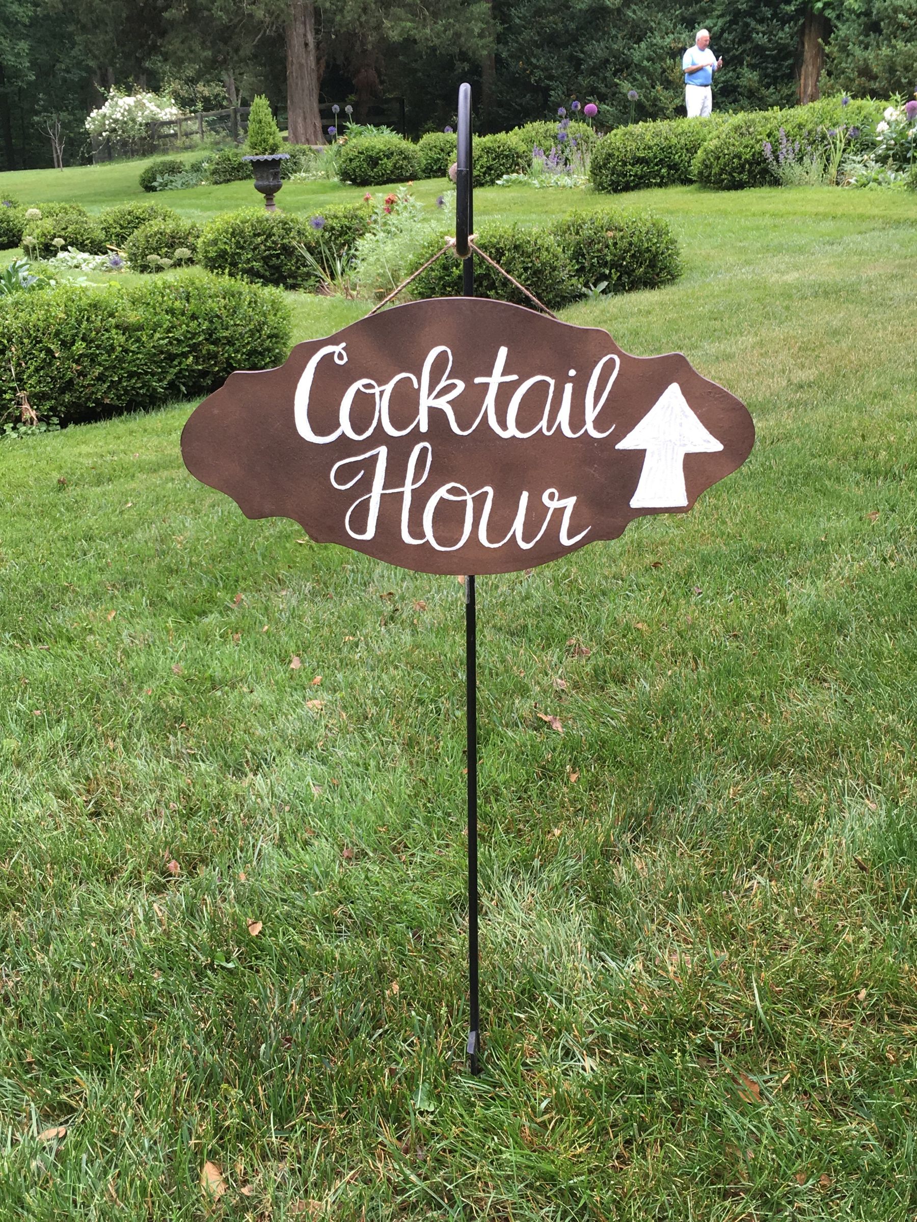 Faux Rusted Wedding Signs With Lettering : 14 Steps (with Pictures ...