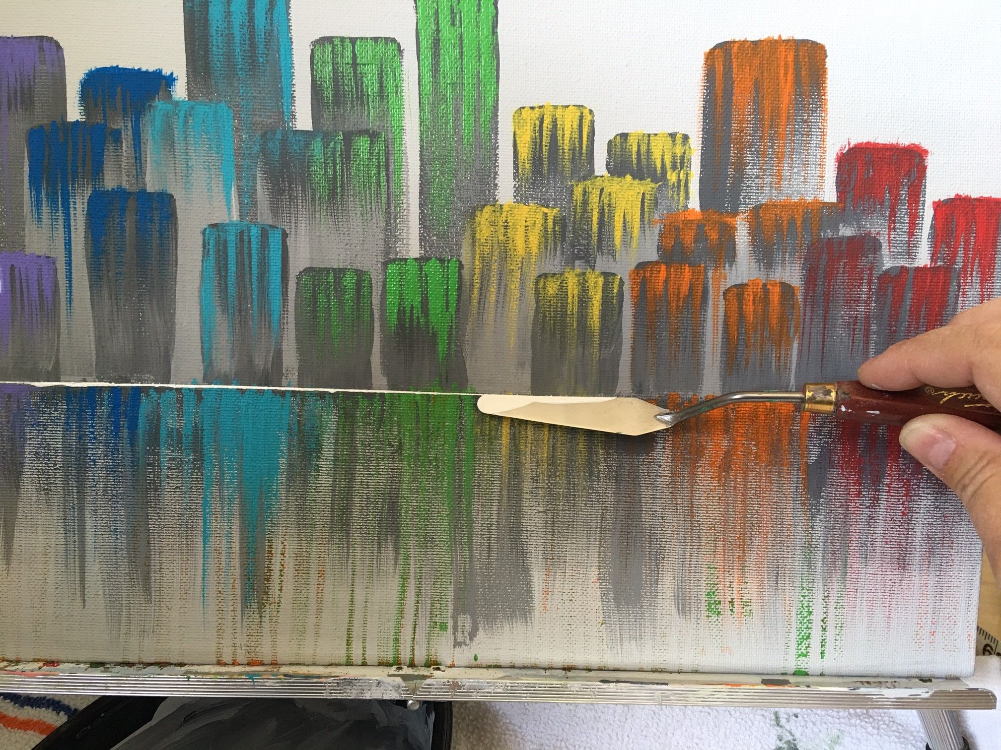 Cityscape Painting : 9 Steps (with Pictures) - Instructables