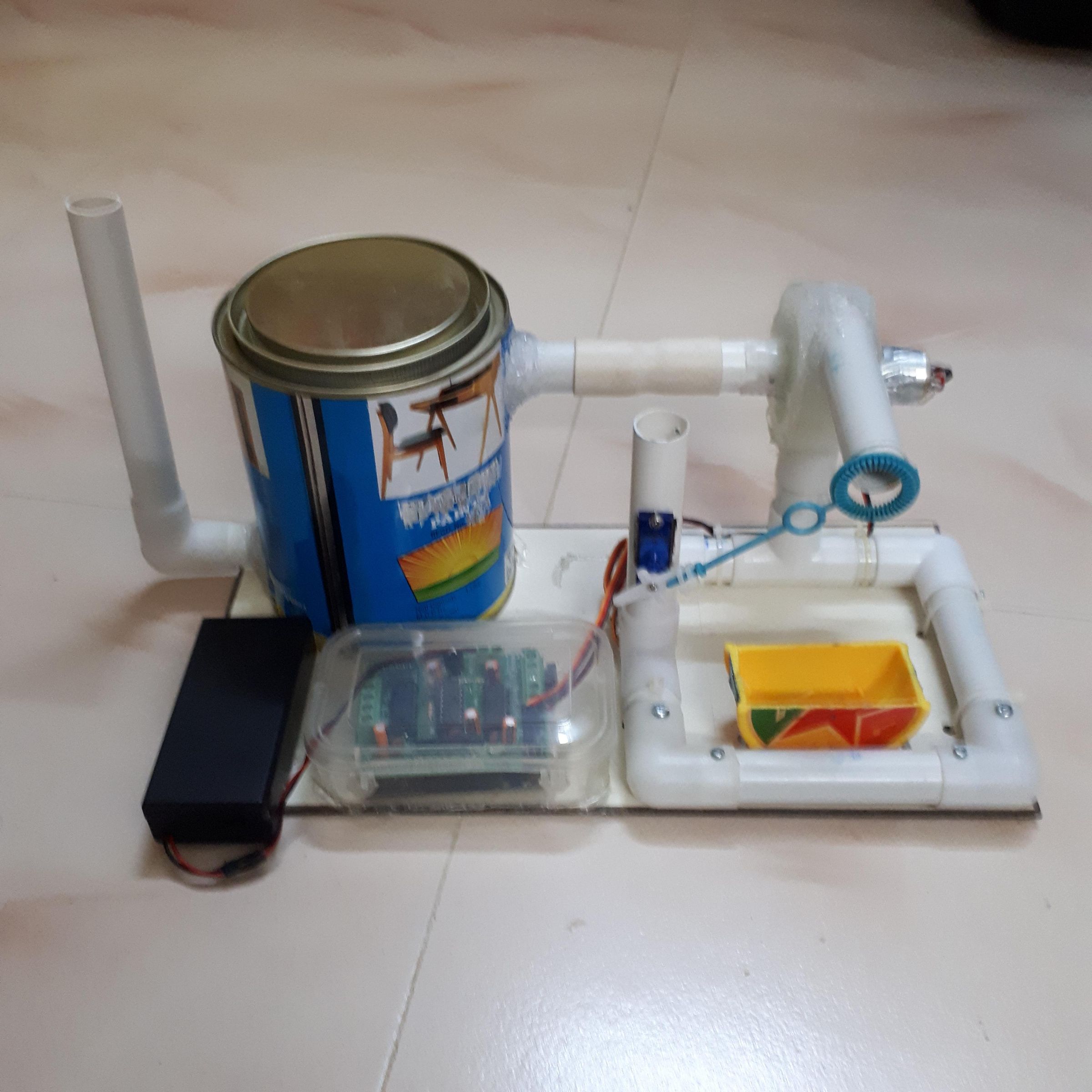 Color Smoke Bubble Machine (For Kids Safe Incense Smoke) : 22 Steps ...