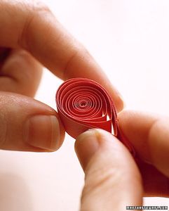 Flowering Head_quilled Paper Decoration : 4 Steps (with Pictures ...