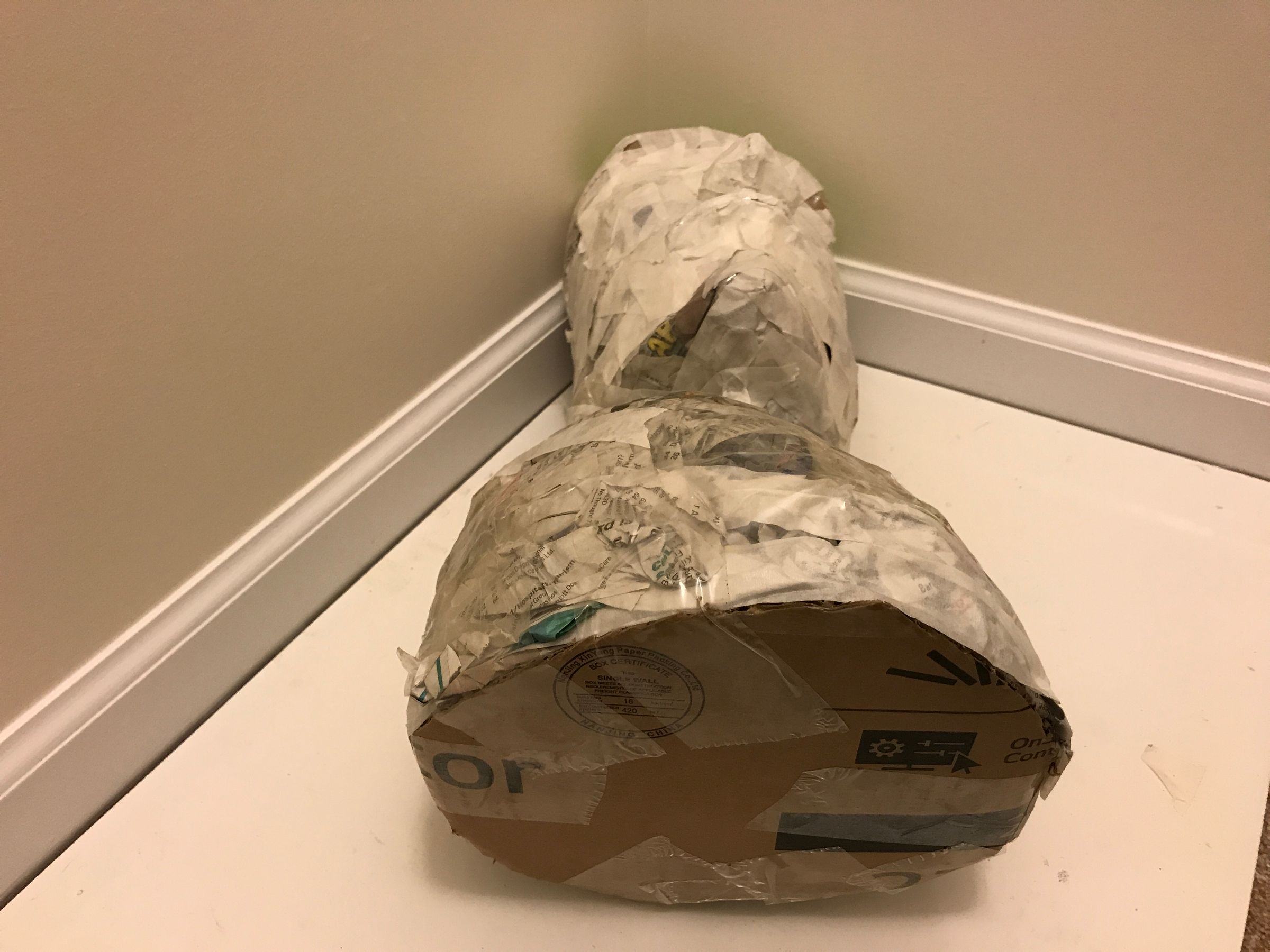 Outdoor Paper Mache Easter Island Head : 13 Steps (with Pictures ...