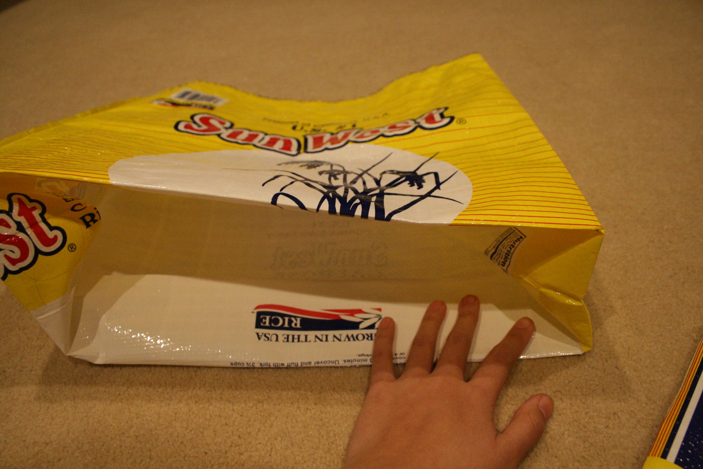 Reusable Grocery Bag Made From a Rice Bag : 11 Steps (with Pictures ...