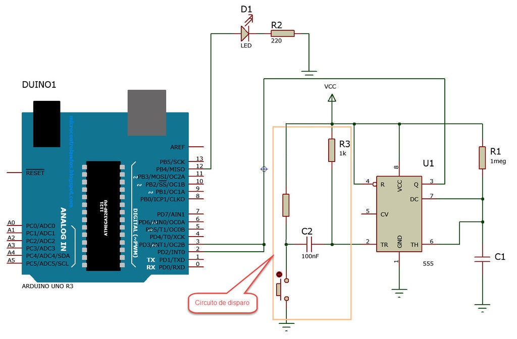 Capacitance Meter With Arduino And 555 Timer 3 Steps Instructables 2195