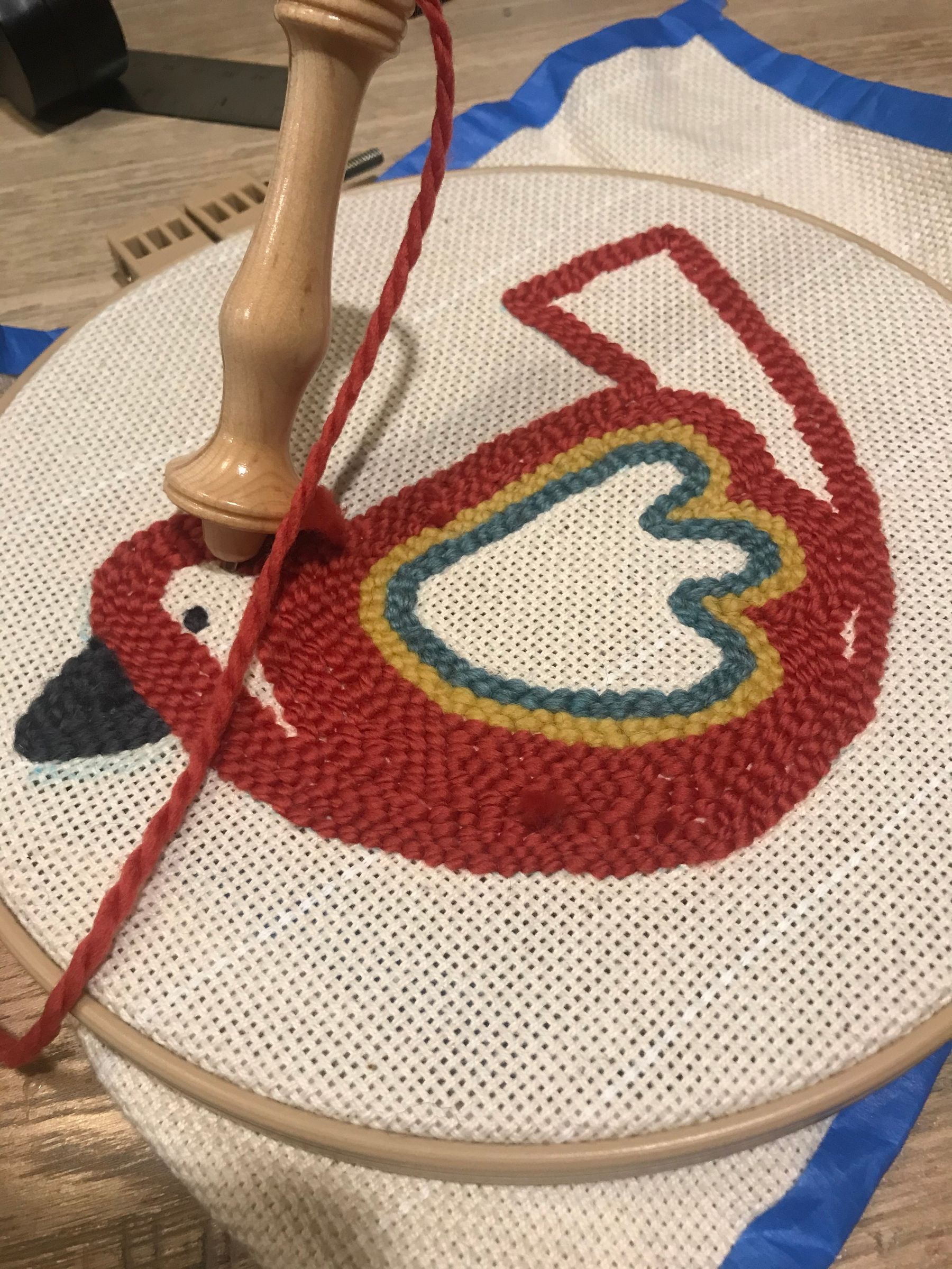 Punch Needle Hanging Bird : 16 Steps (with Pictures) - Instructables