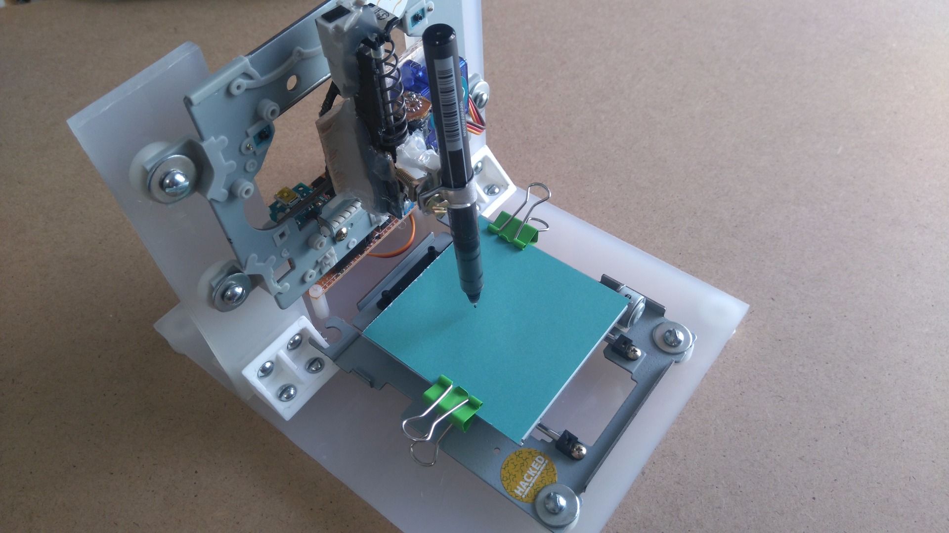 Arduino Mini CNC Plotter Machine From Dvd Drives : 10 Steps (with ...
