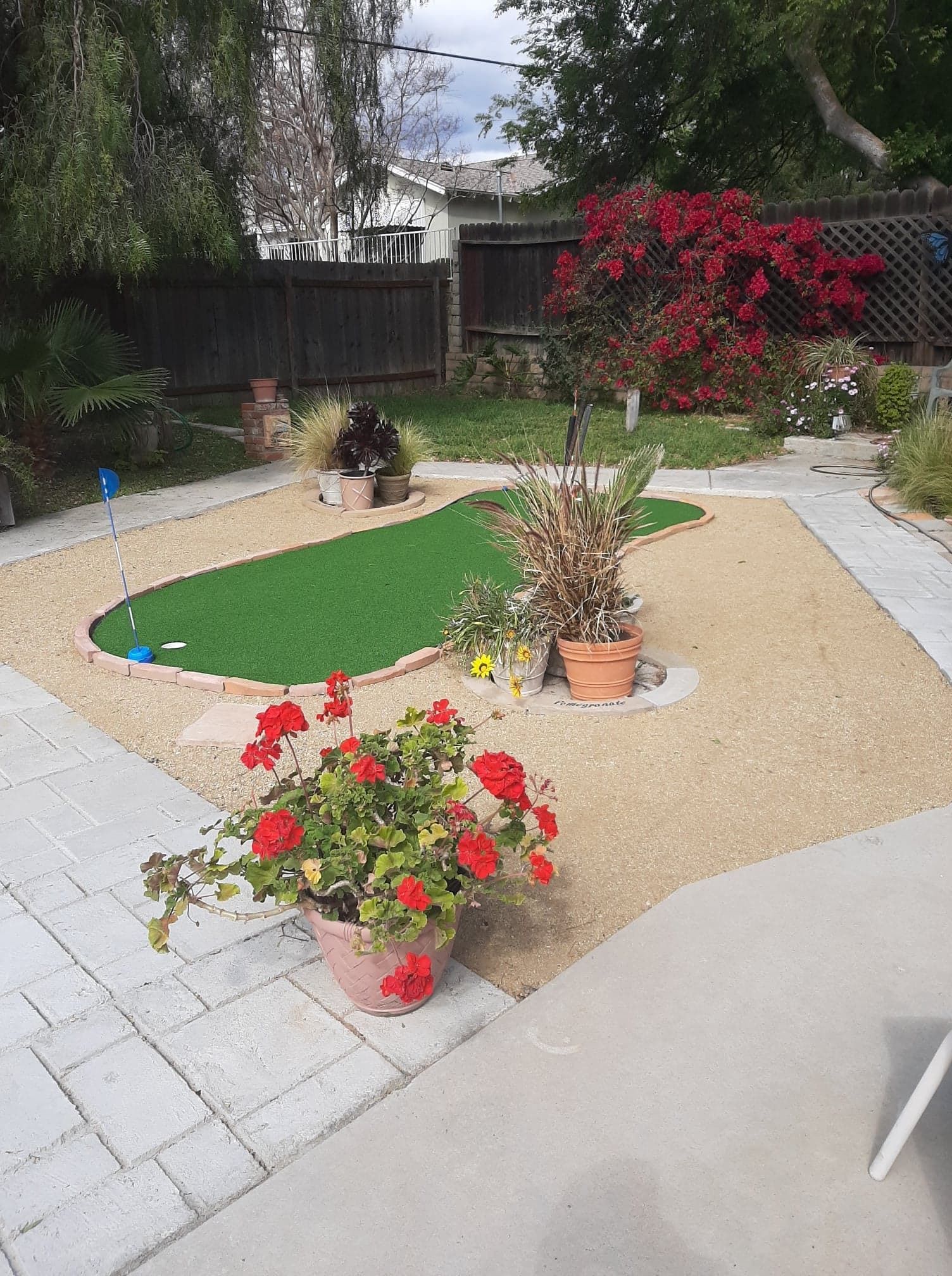 Convert Swimming Pool to Putting Green : 12 Steps (with Pictures ...