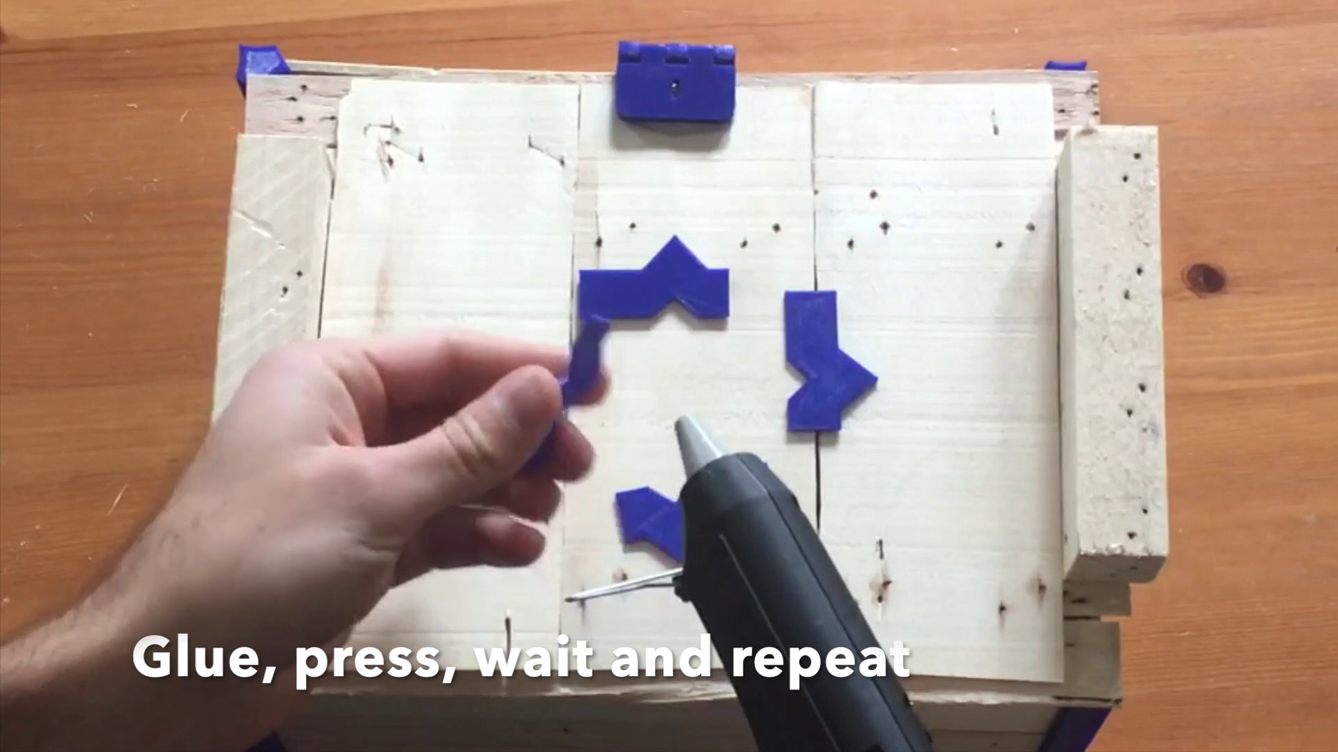 Wood Box Cover Using Hot Glue : 5 Steps - Instructables