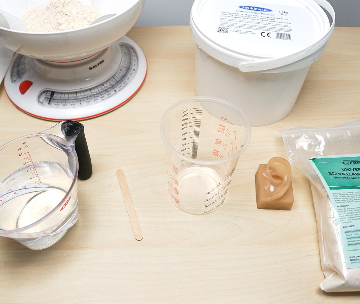 How to Cast an Ear in Plaster | DIY Earring Display Stand for Jewellery ...