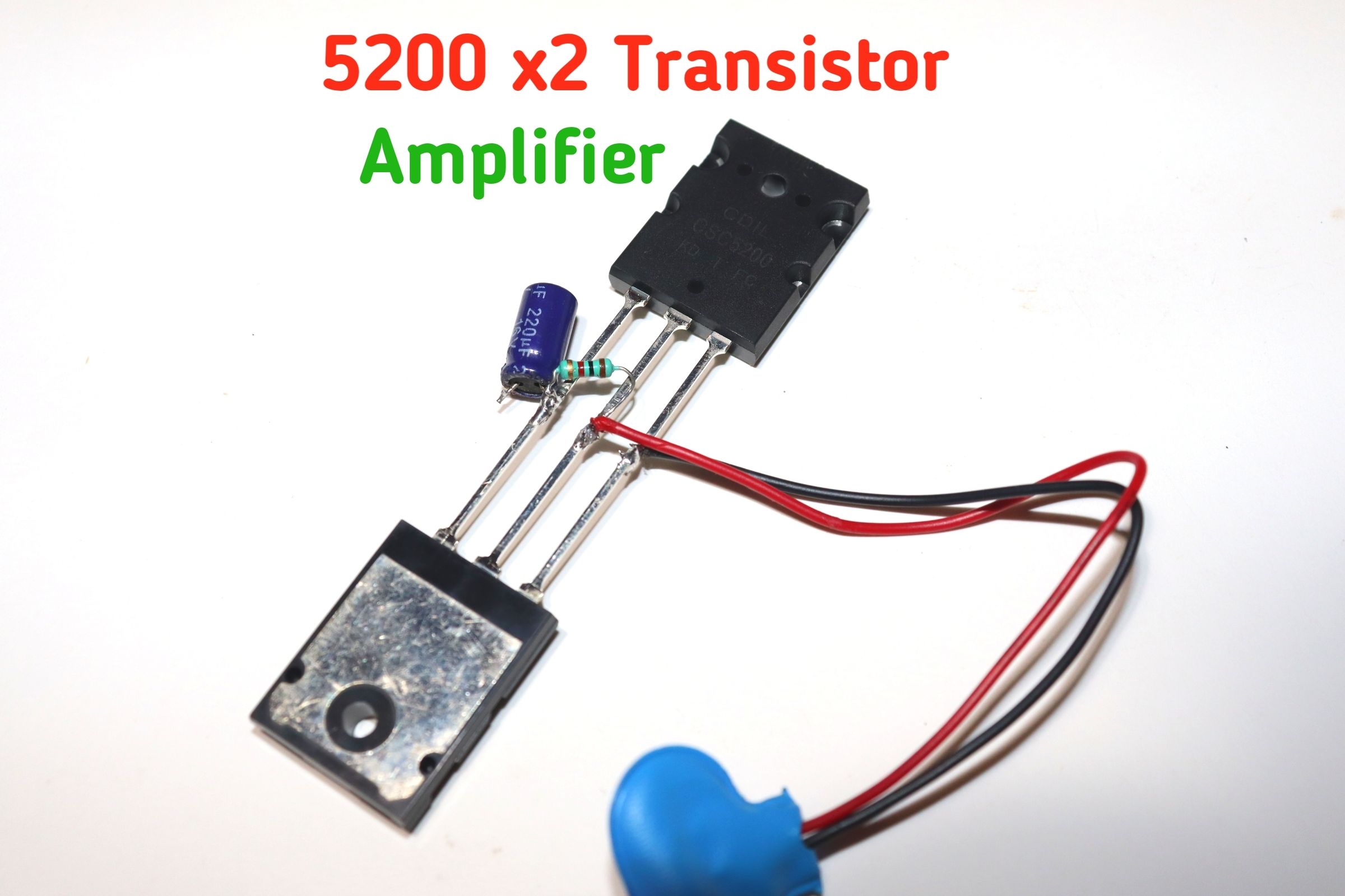 5200 Double Transistor Bass Audio Amplifier : 9 Steps - Instructables