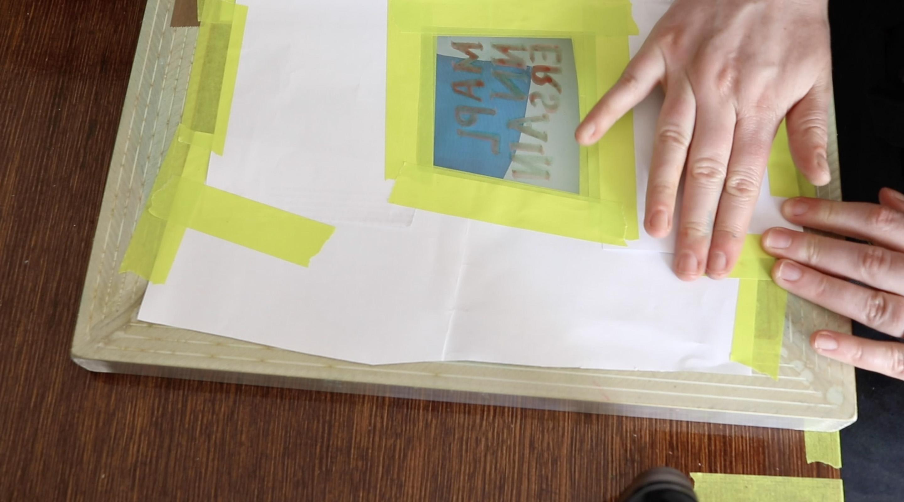 Easy Stencil Screen Printing : 8 Steps - Instructables