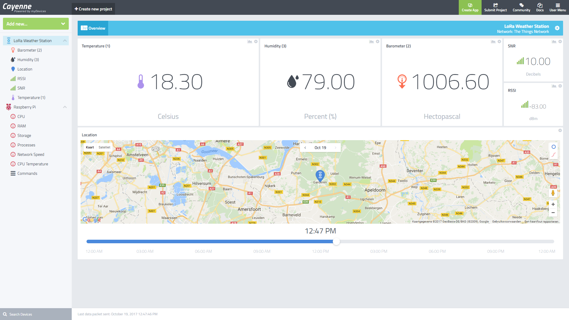 Internet of Things: LoRa Weather Station : 7 Steps (with Pictures ...