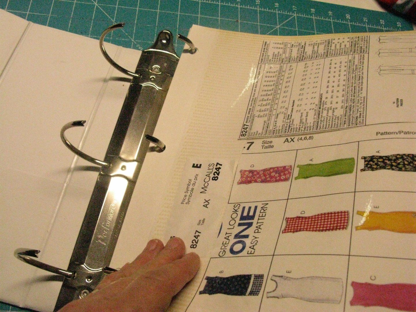 Sewing Pattern Storage - Page Pockets : 4 Steps - Instructables