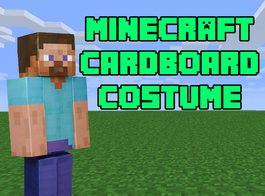 Minecraft Steve Statue Template