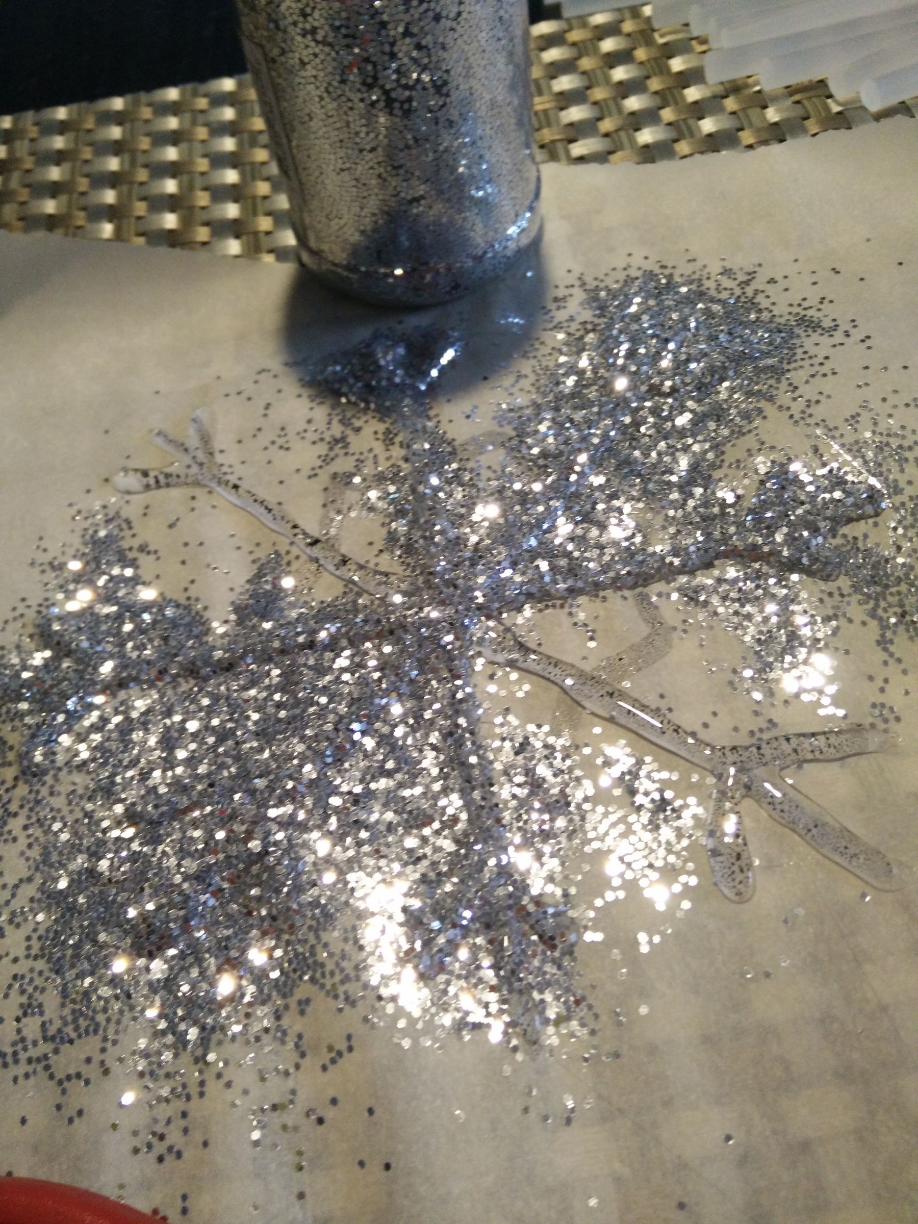 Hot Glue Snowflakes : 9 Steps - Instructables