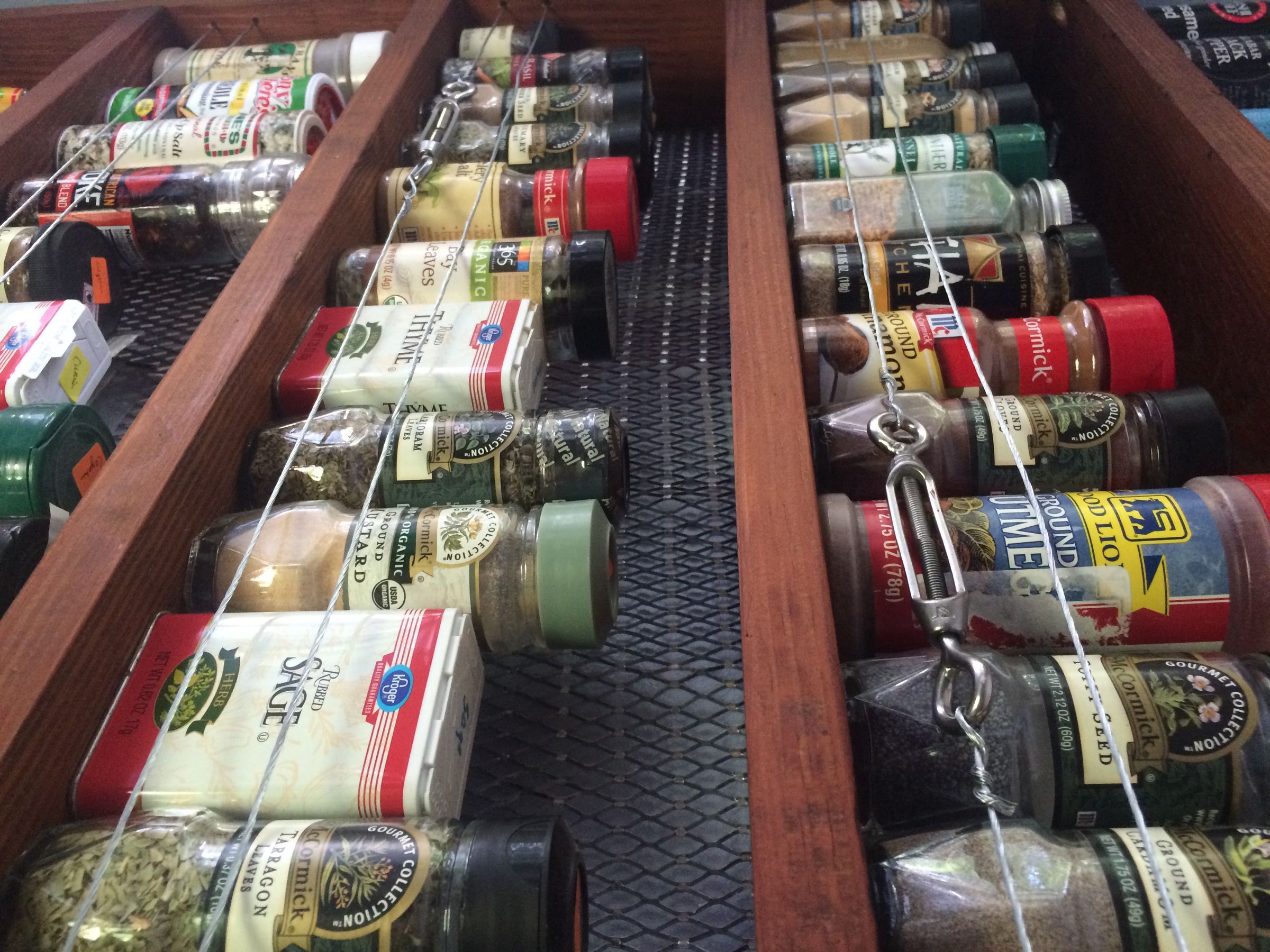 Reclaimed Wood Spice Rack With Wire Fence : 7 Steps (with Pictures ...