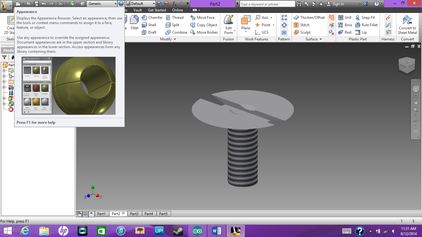 Autodesk Inventor Tutorial : 24 Steps - Instructables