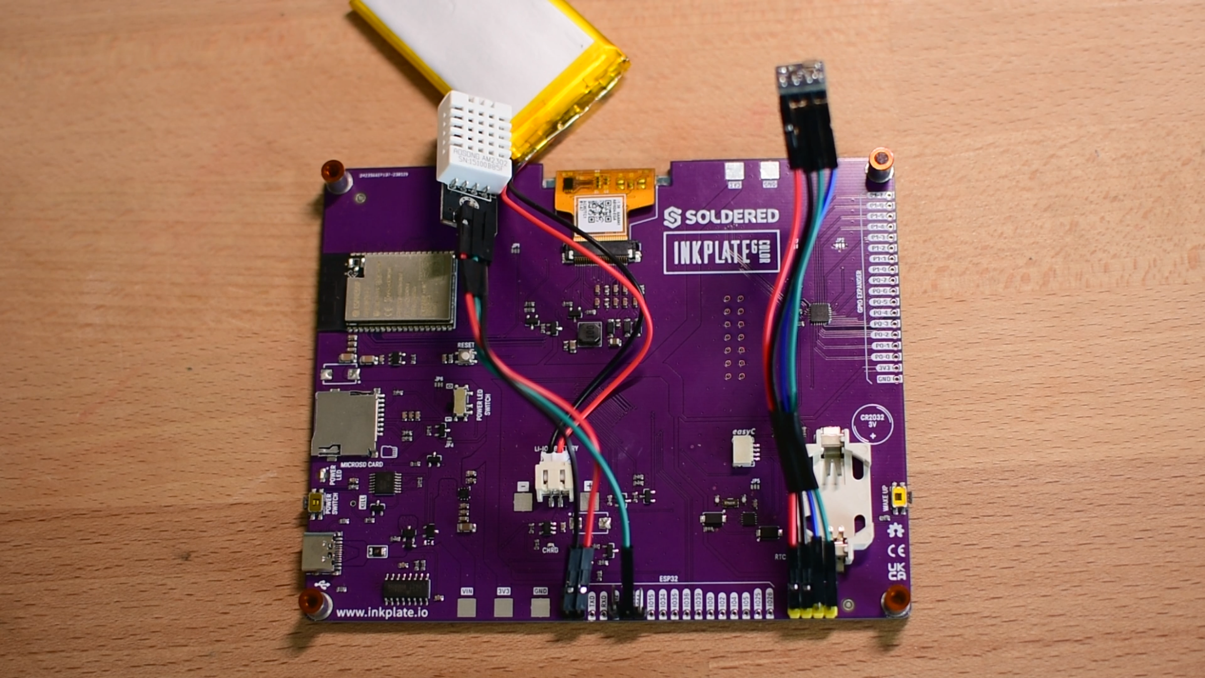 Arduino ESP32 Color E-Paper Weather Station : 9 Steps (with Pictures ...
