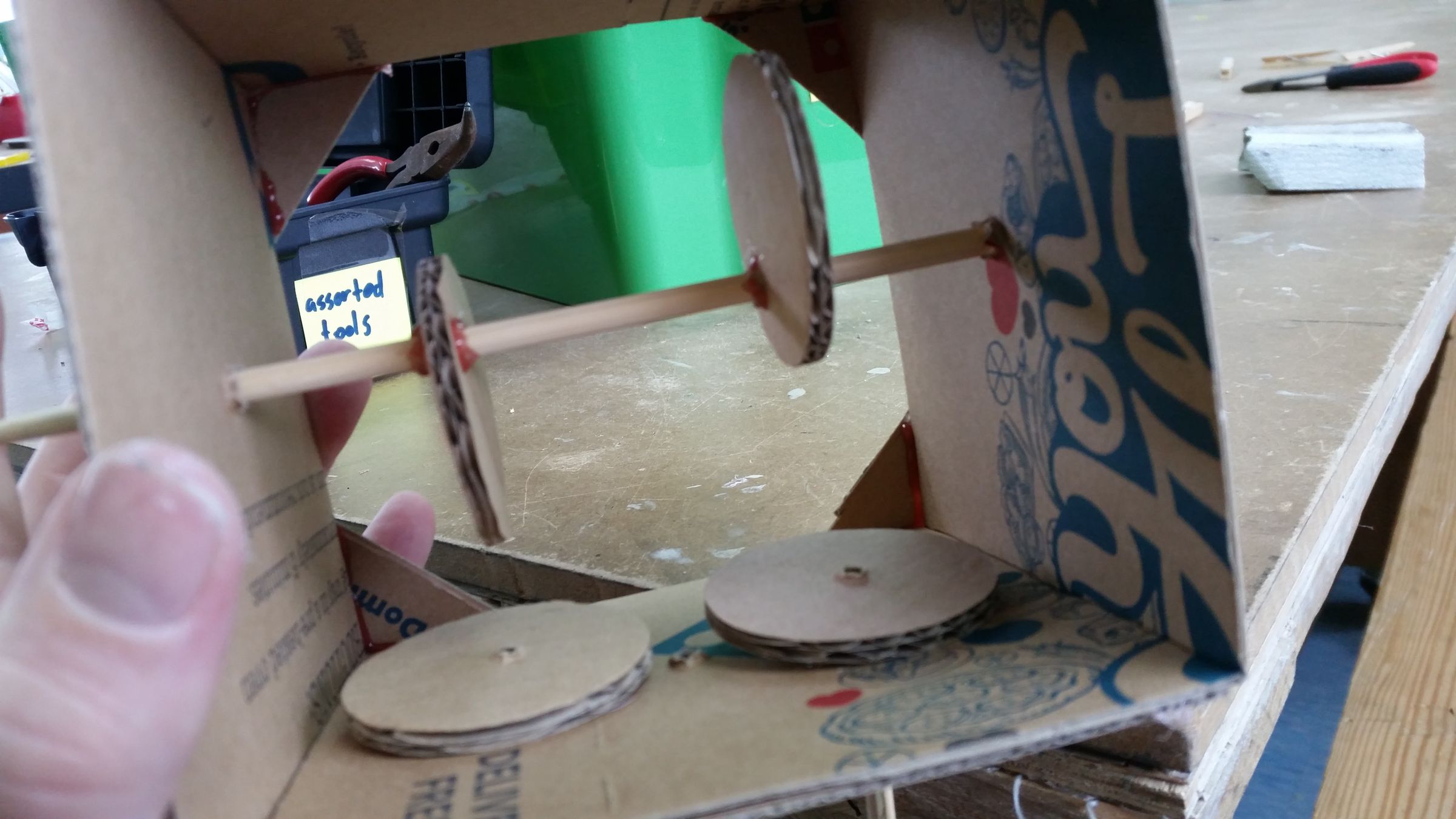 Easy Cardboard Automata Toy With a Motor : 7 Steps (with Pictures ...