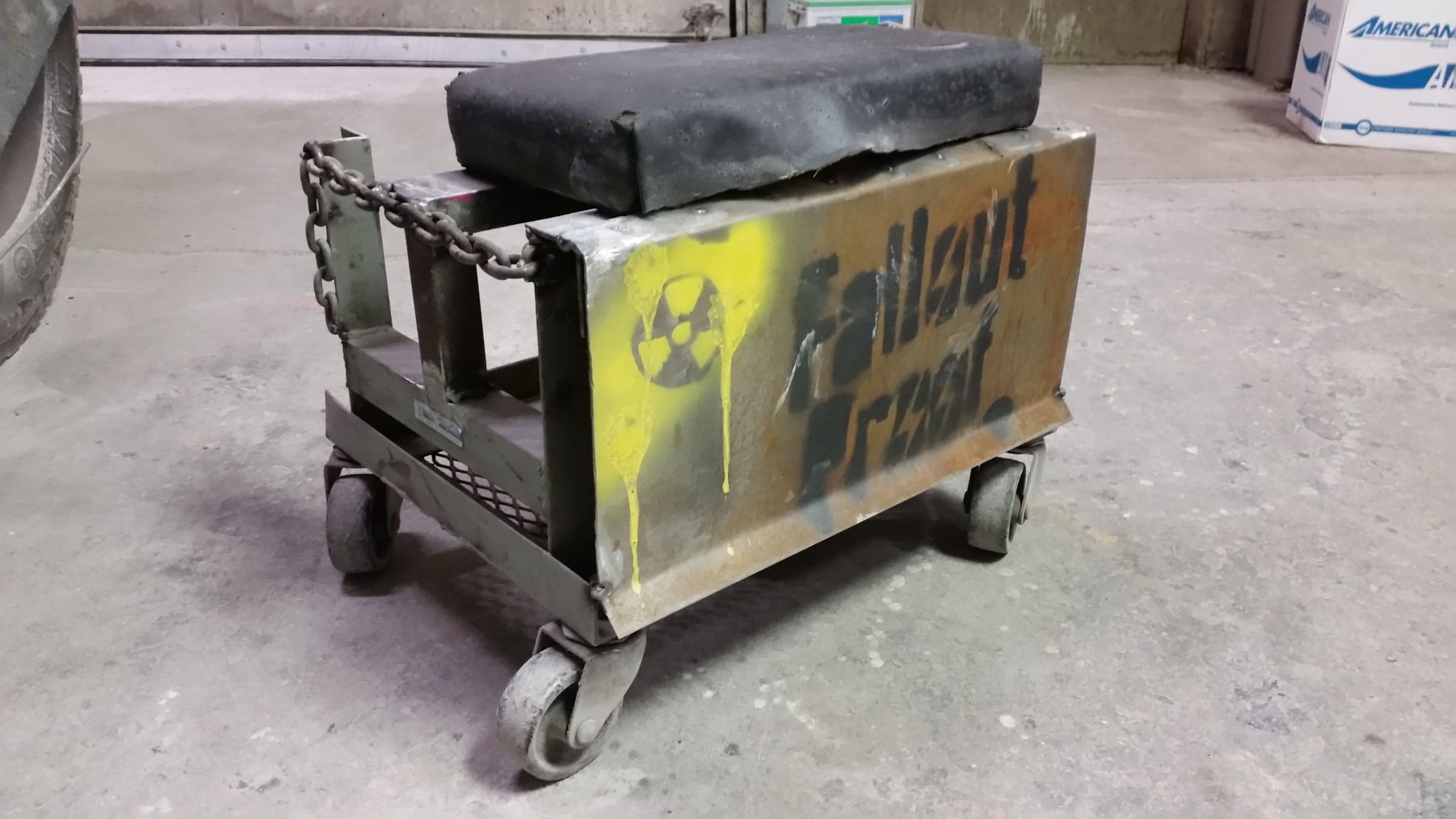 Fallout Shop Stool (or Rat Rod Chair) : 7 Steps (with Pictures ...