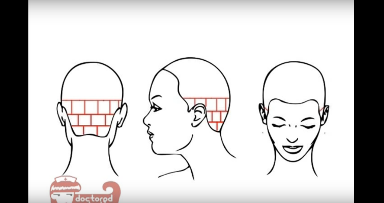 How to Section Your Hair for Braids and Dreadlocks : 3 Steps ...