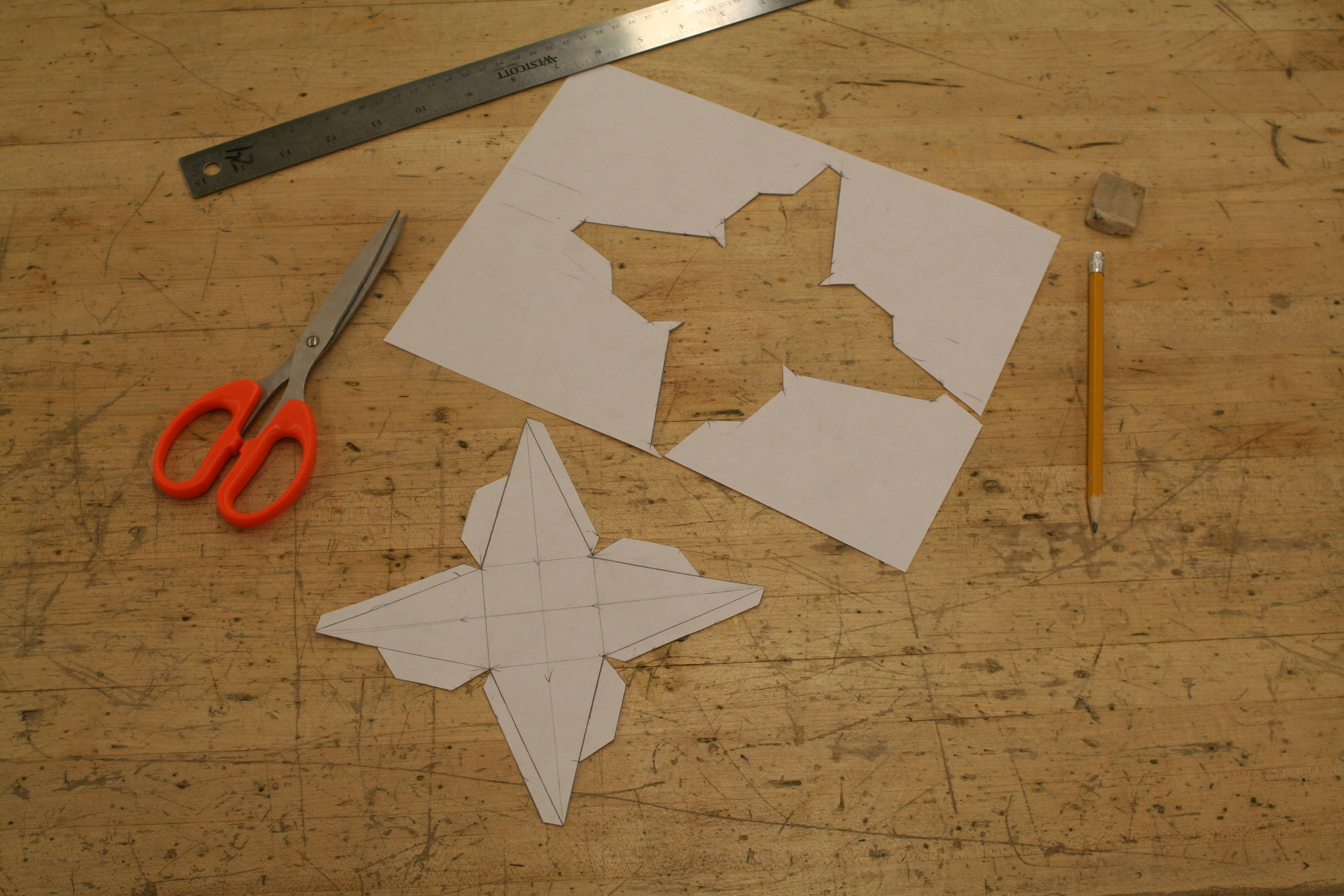 Perfect Paper Pyramid: More Practice With Project Layout. : 8 Steps ...