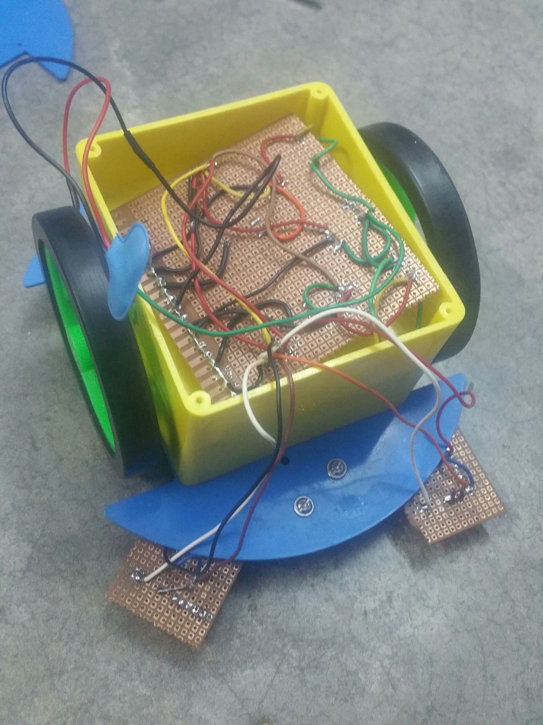 Black Line Following Bot : 5 Steps - Instructables