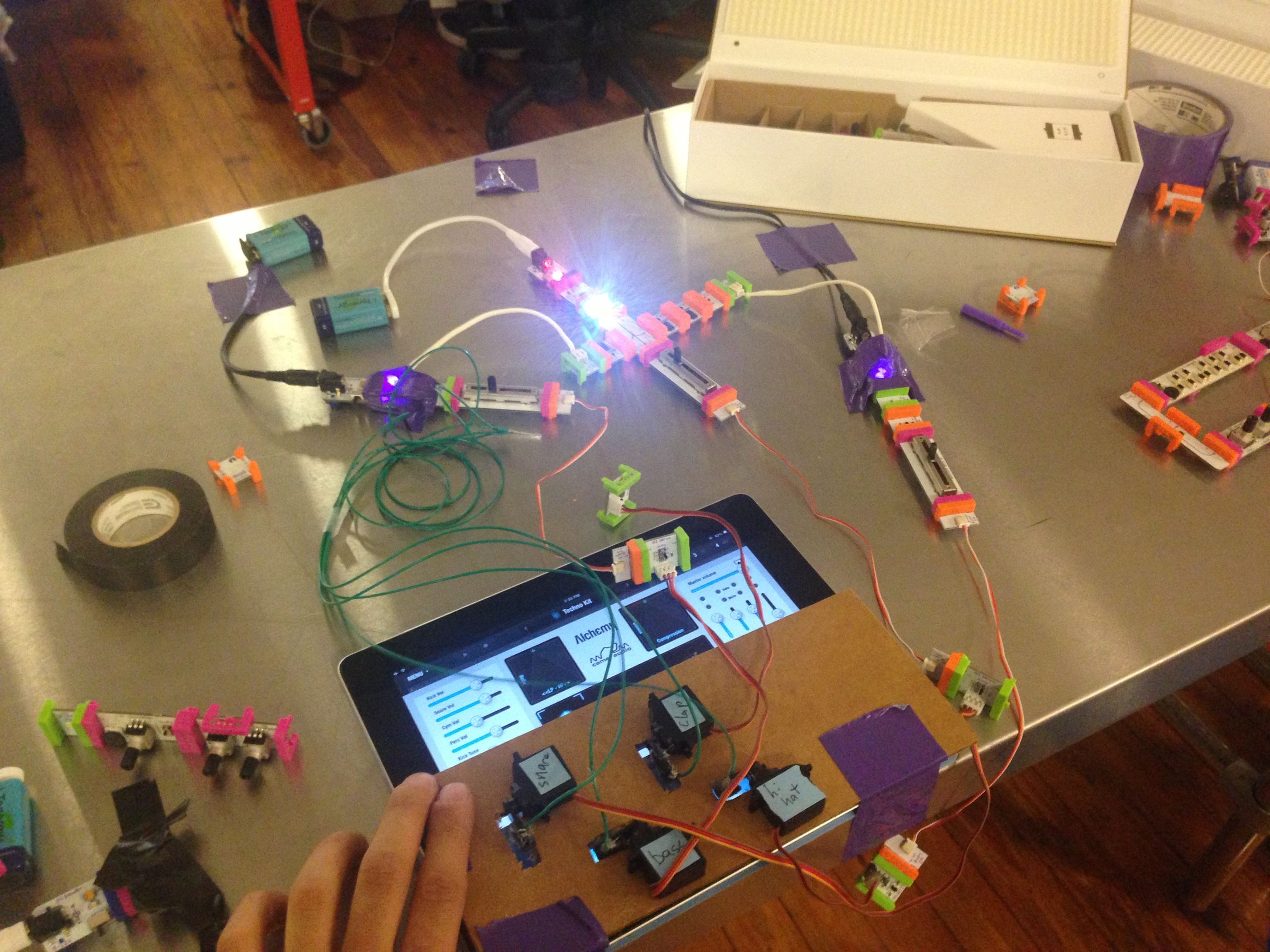 Robotic Music Player and Sequencer With LittleBits AKA Fruityloops IRL : 9 Steps (with Pictures ...