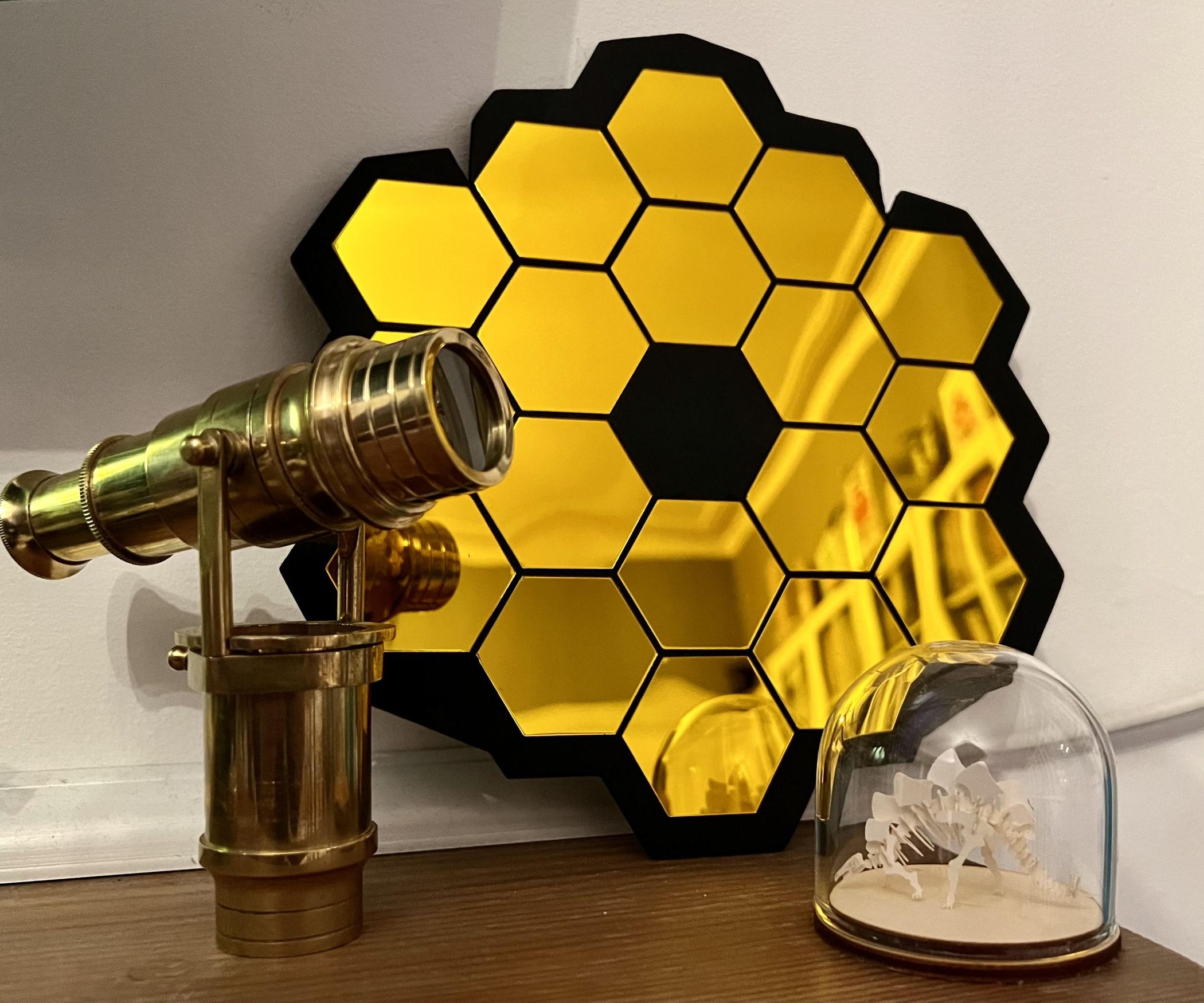 Easy DIY James Webb Telescope Mirror. : 7 Steps (with Pictures ...