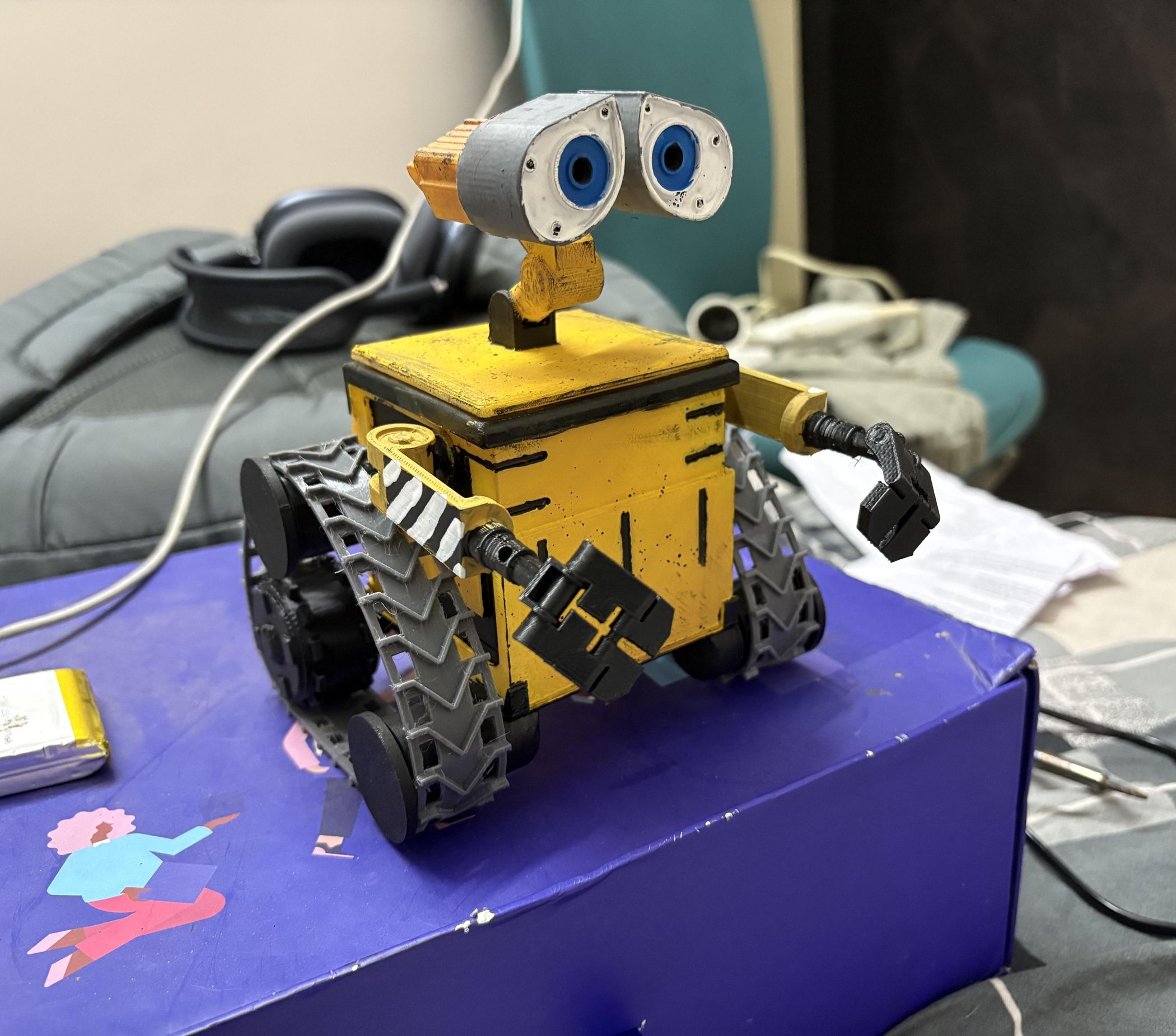 Remote Control 3D Printed Wall-E : 4 Steps (with Pictures) - Instructables