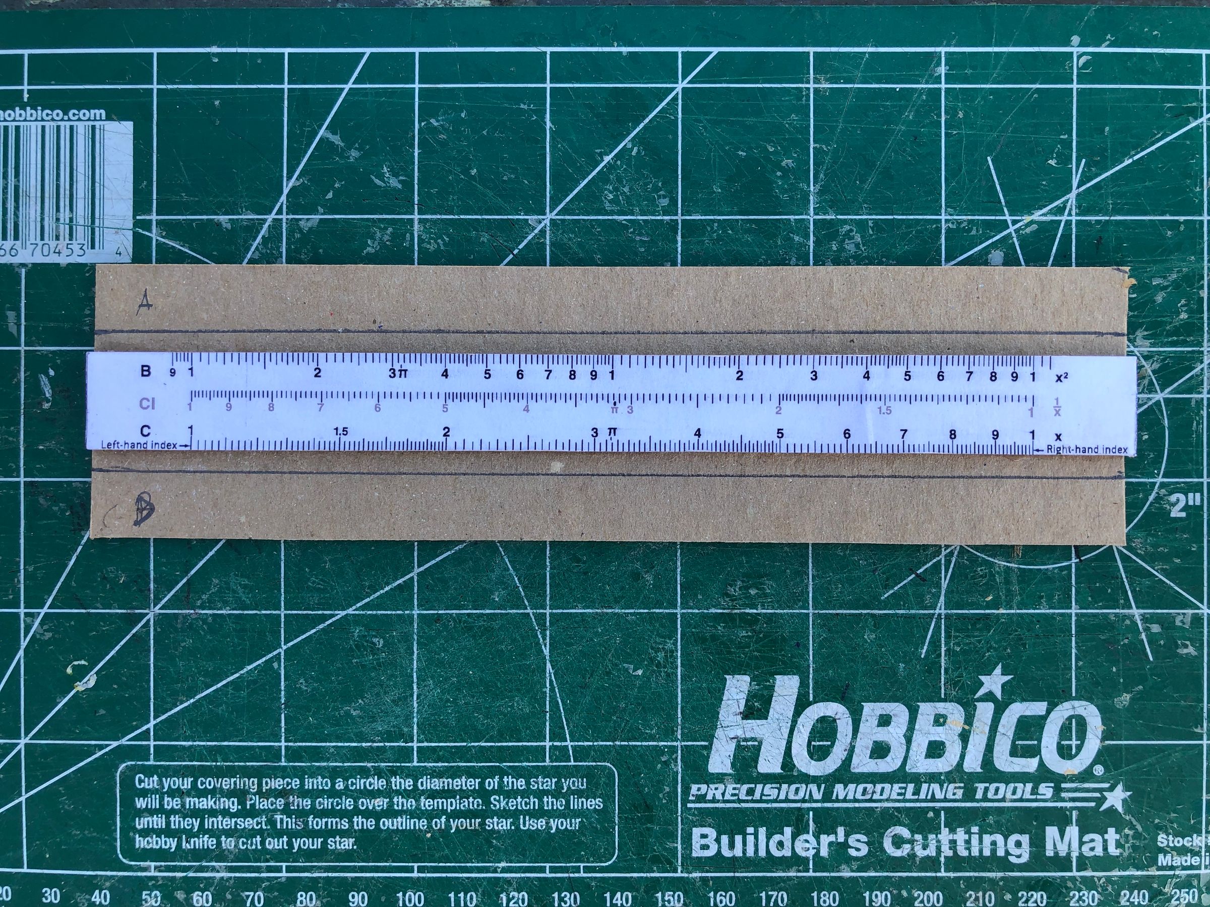 CARDBOARD SLIDE RULE : 9 Steps (with Pictures) - Instructables