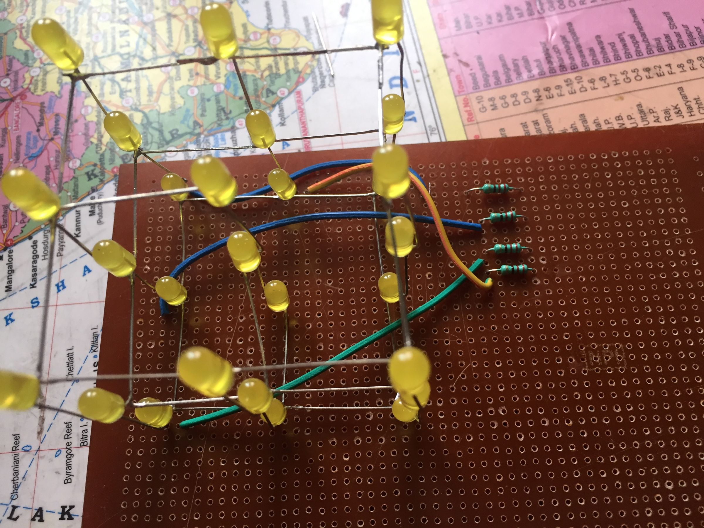 Led Cube 3x3x3 : 10 Steps (with Pictures) - Instructables