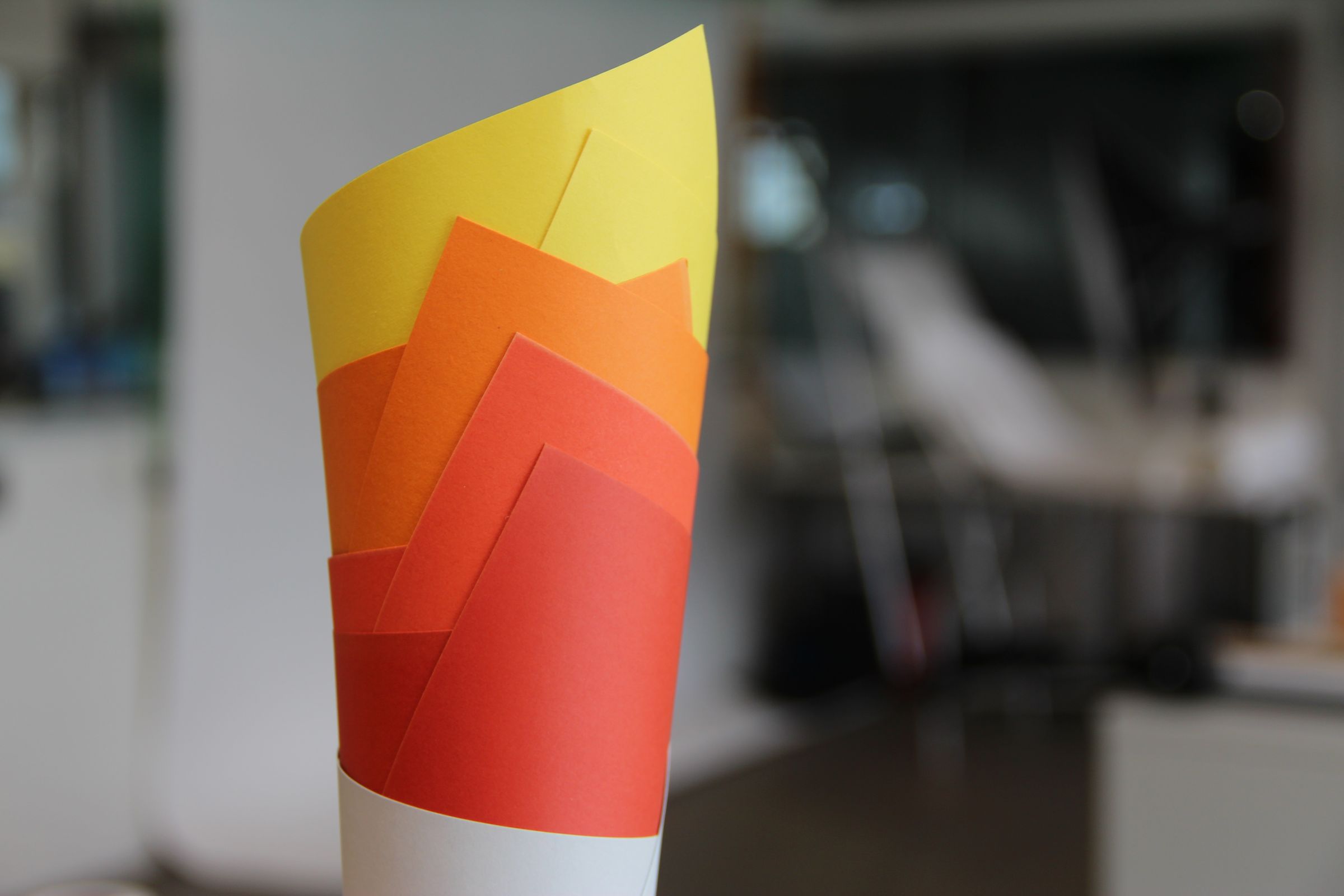 Olympic Torch Papercraft : 4 Steps (with Pictures) - Instructables
