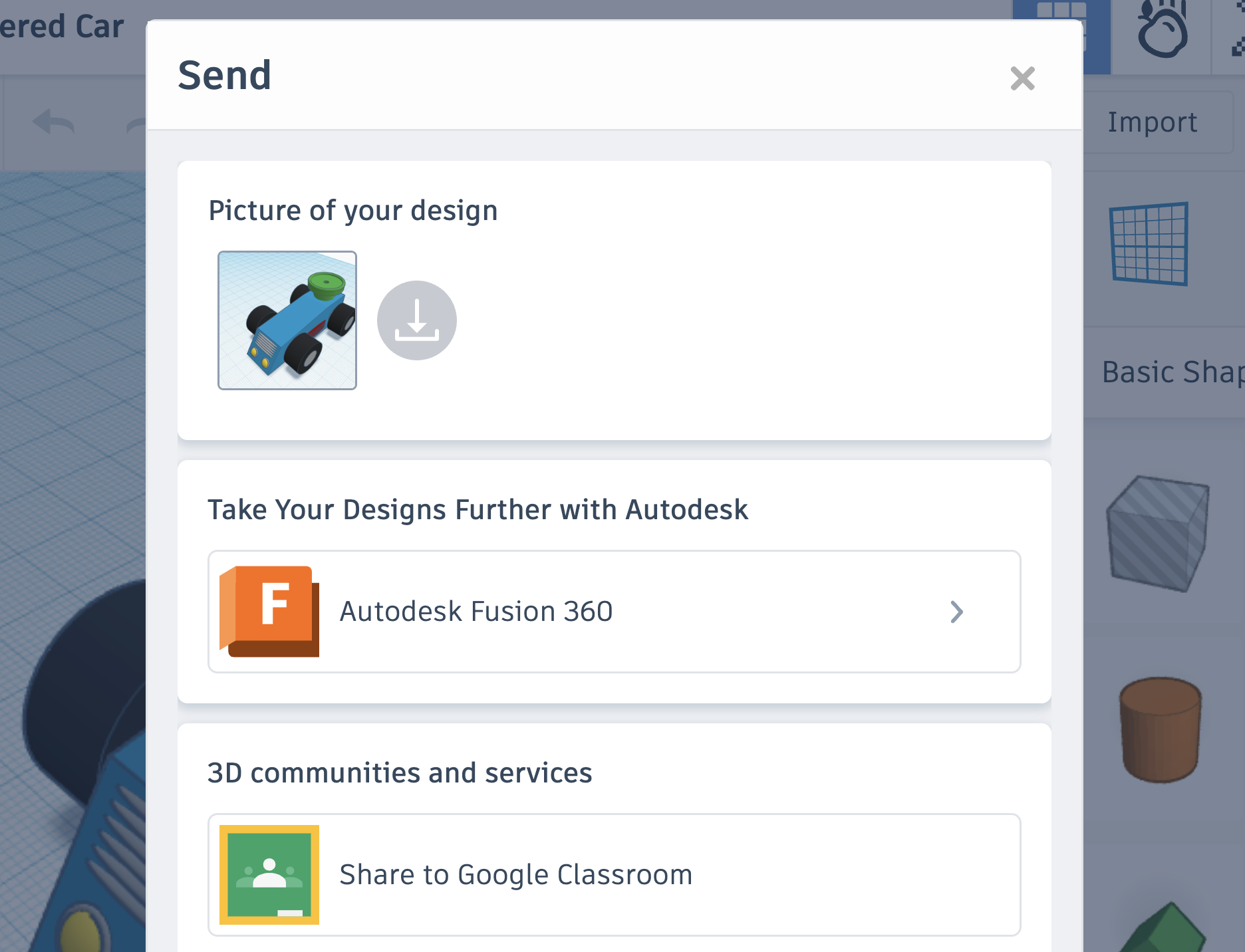 Send Your Tinkercad Design to Fusion 360 : 9 Steps (with Pictures) - Instructables