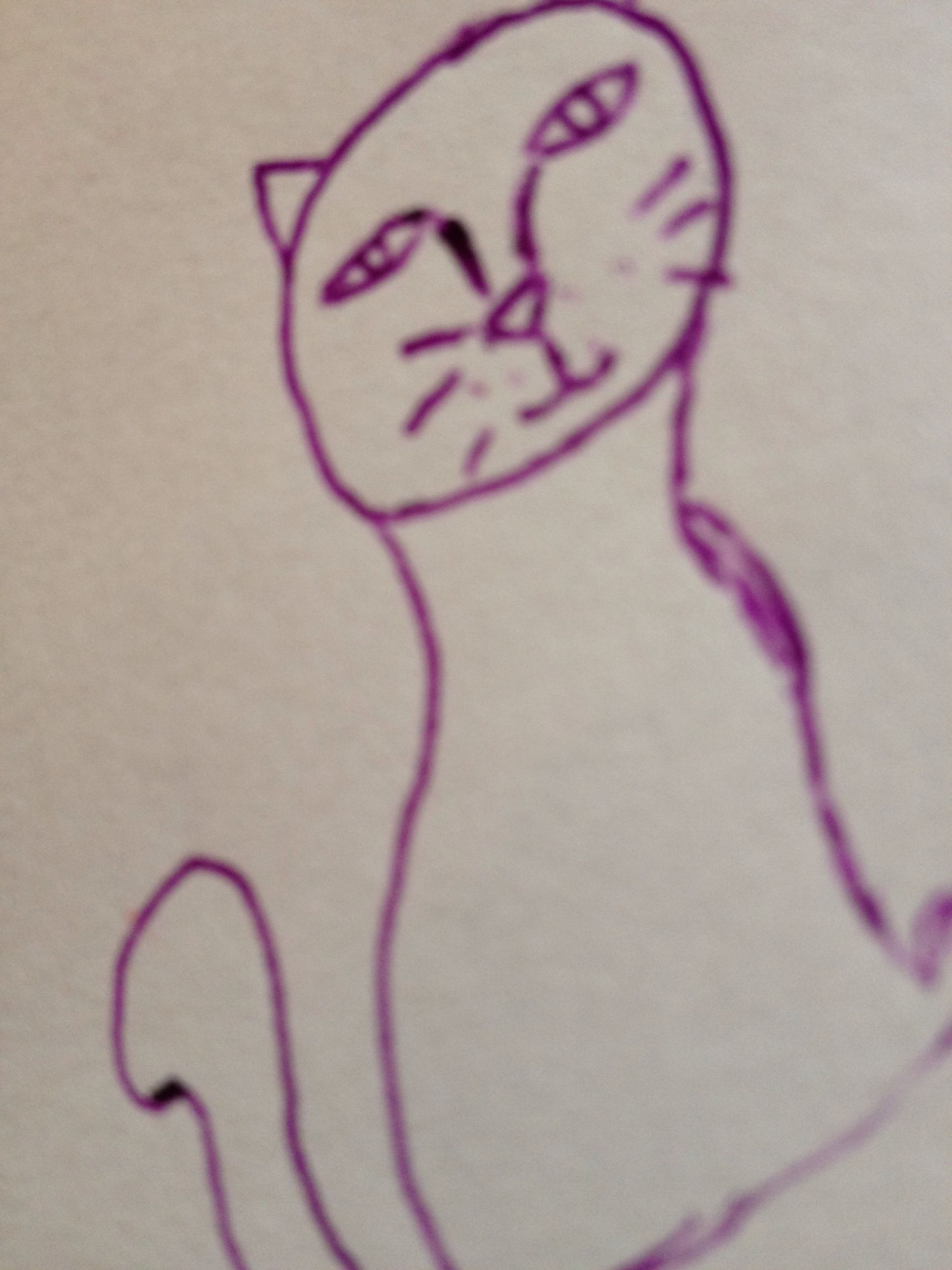 How to Draw a Simple Cat! : 12 Steps - Instructables