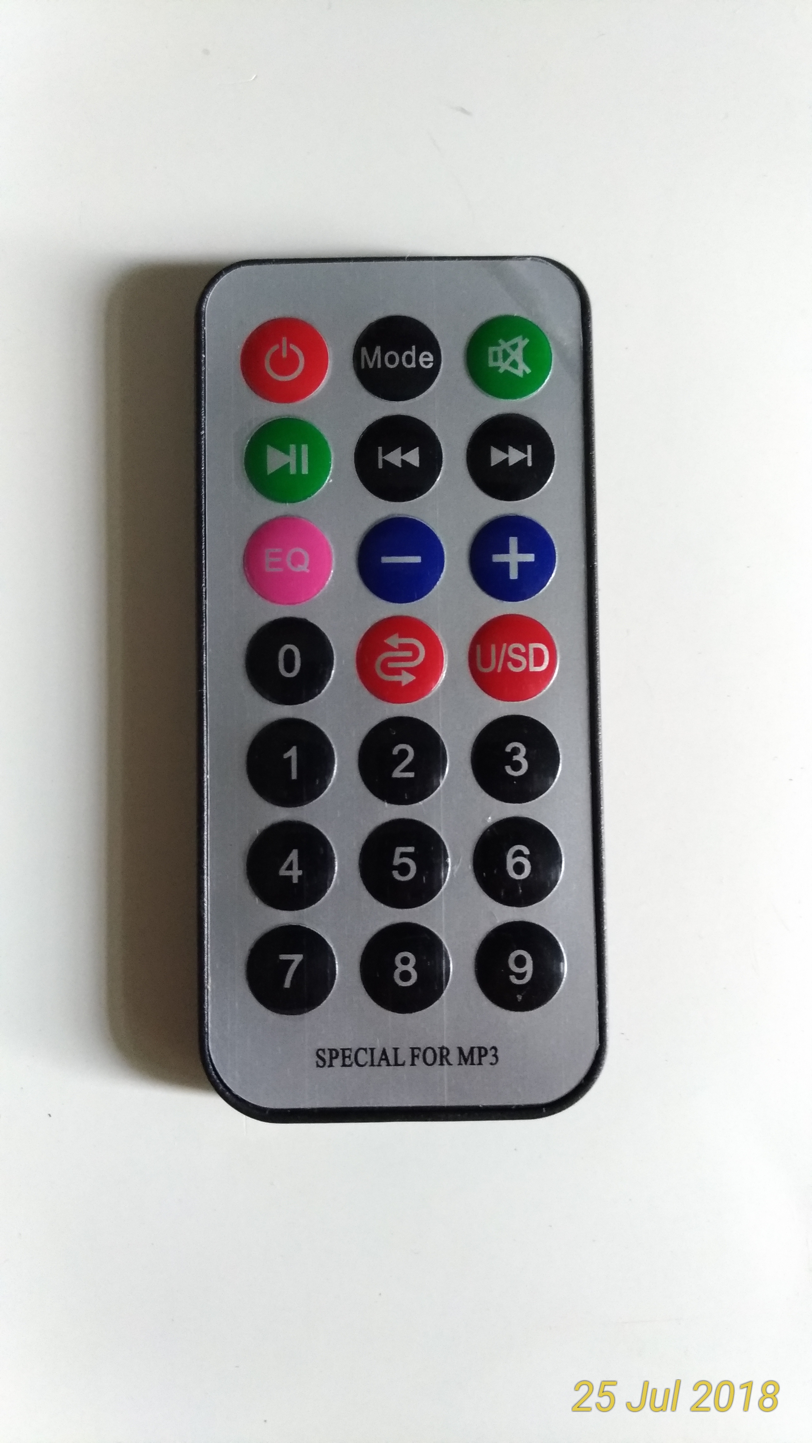 Clock With IR Remote Control for Time/Date Settings : 5 Steps ...