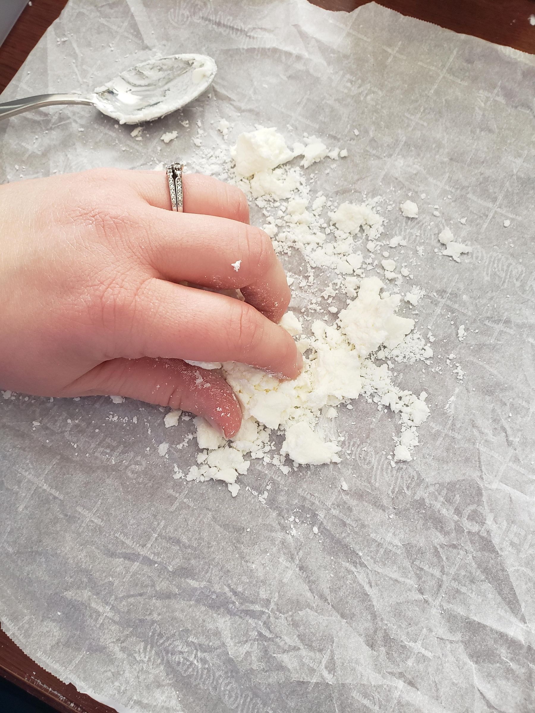 Snowy Day Cloud Dough : 4 Steps (with Pictures) - Instructables